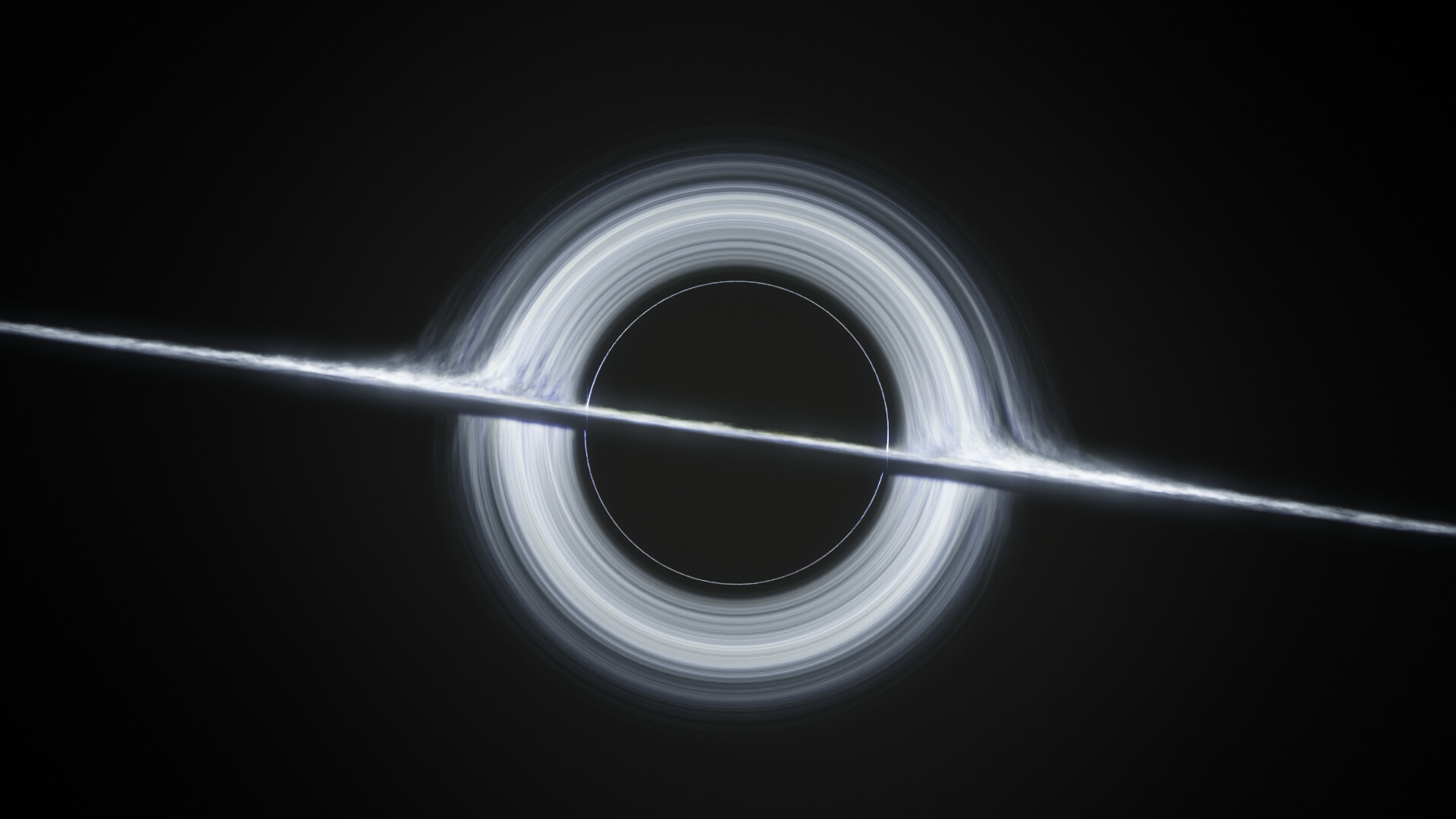 ArtStation - Black Hole - Infinite Expanse | Made in Blender using nodes only