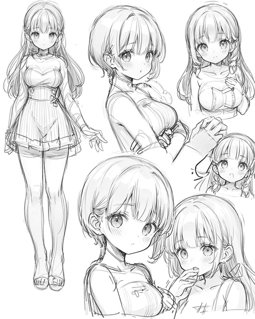 4K Anime Reference Art for Artists and Enthusiasts - 396 Kawaii ...