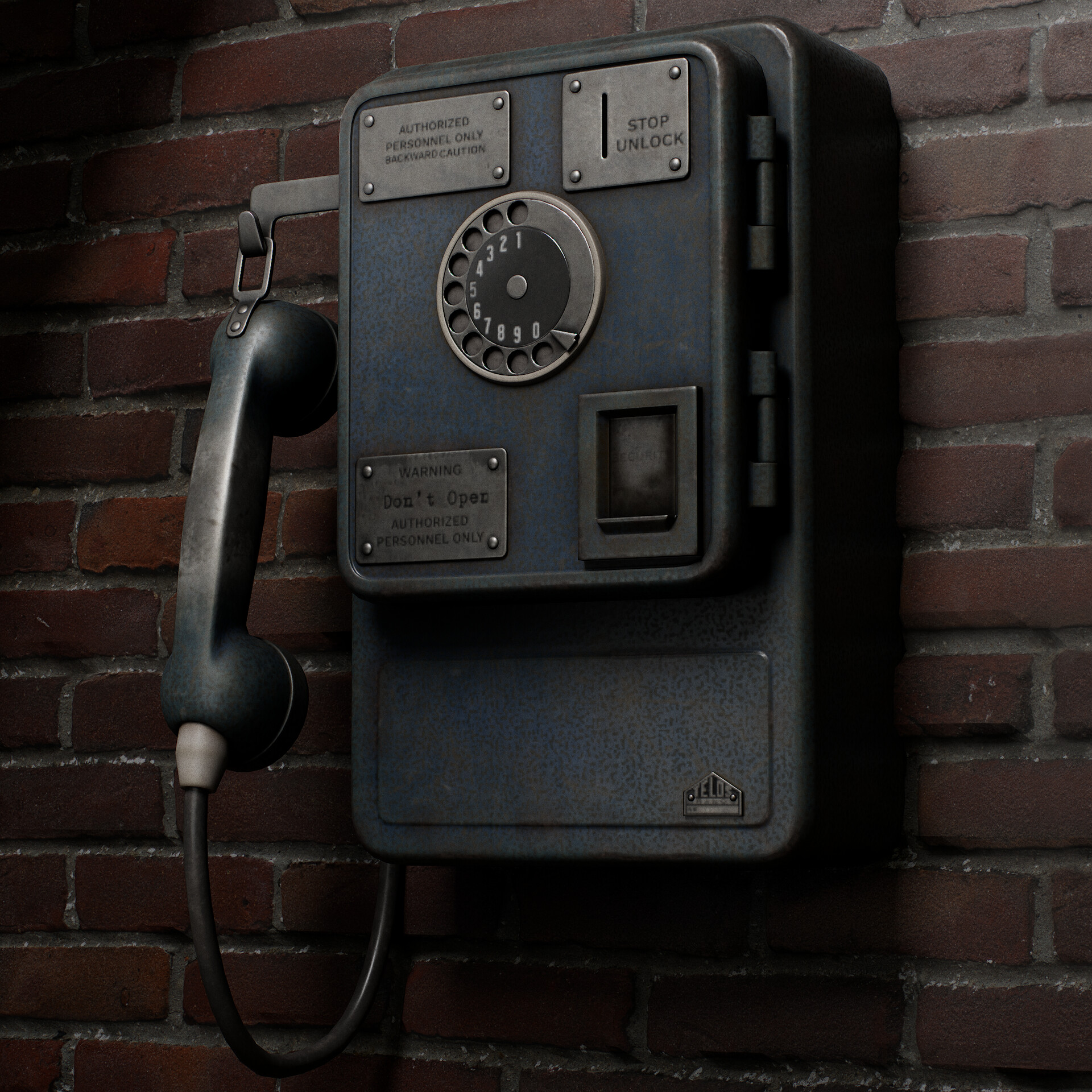 ArtStation - Phone_Booth