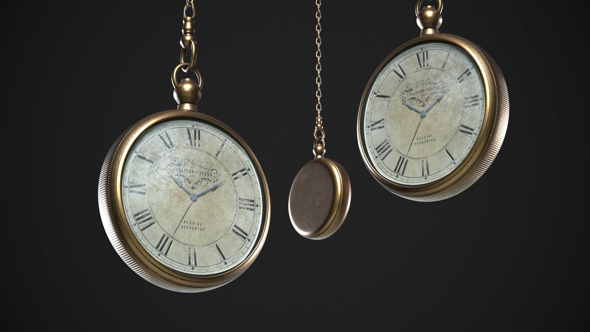 ArtStation - Pocket watch - Prop