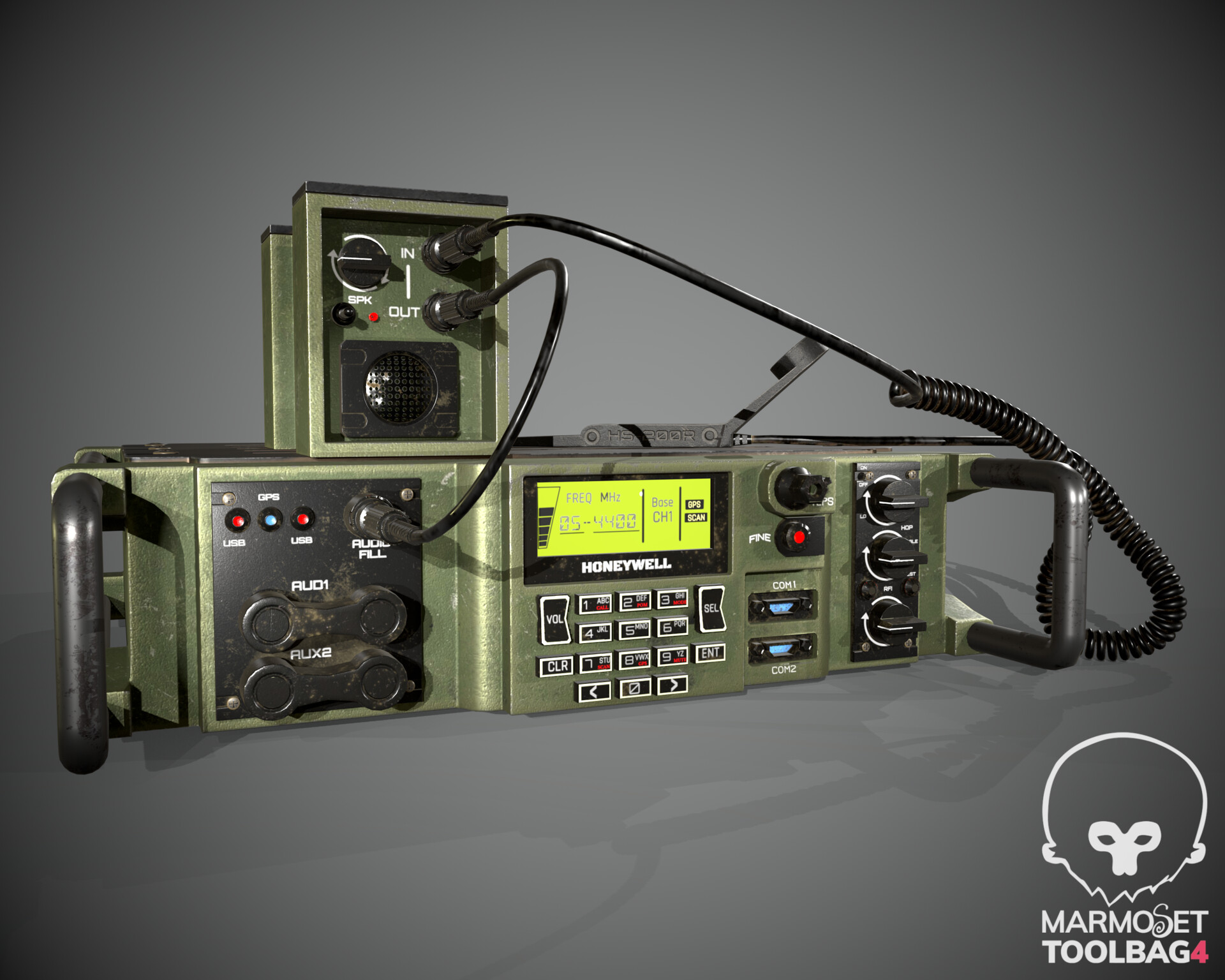 ArtStation - Military Radio