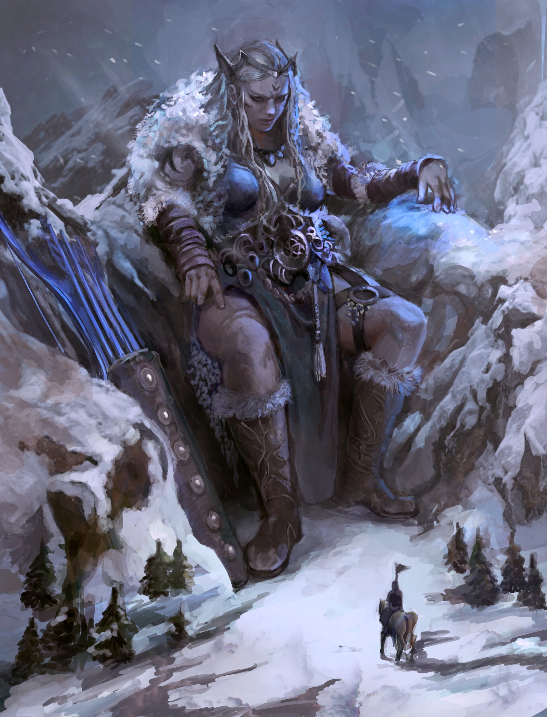 ArtStation - Skadi | Goddess of hunting