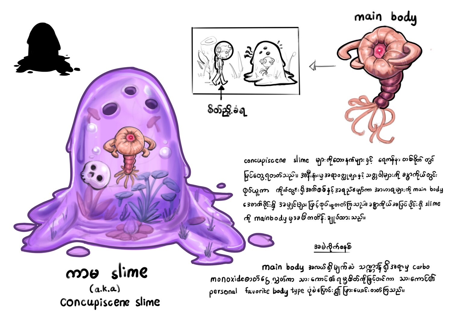 ArtStation - Slime Concept (Eleborated)