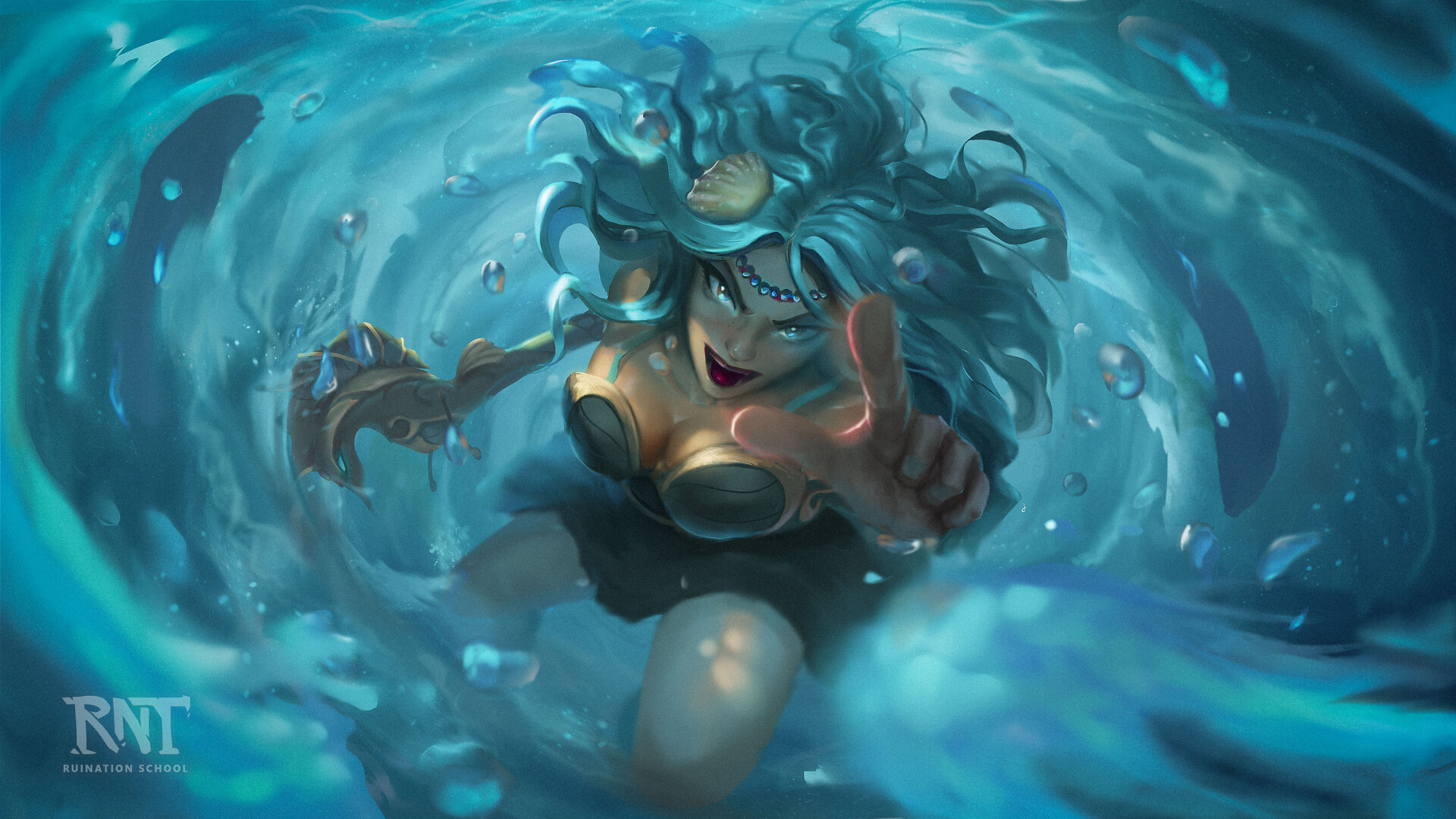 ArtStation - Aqua Mage