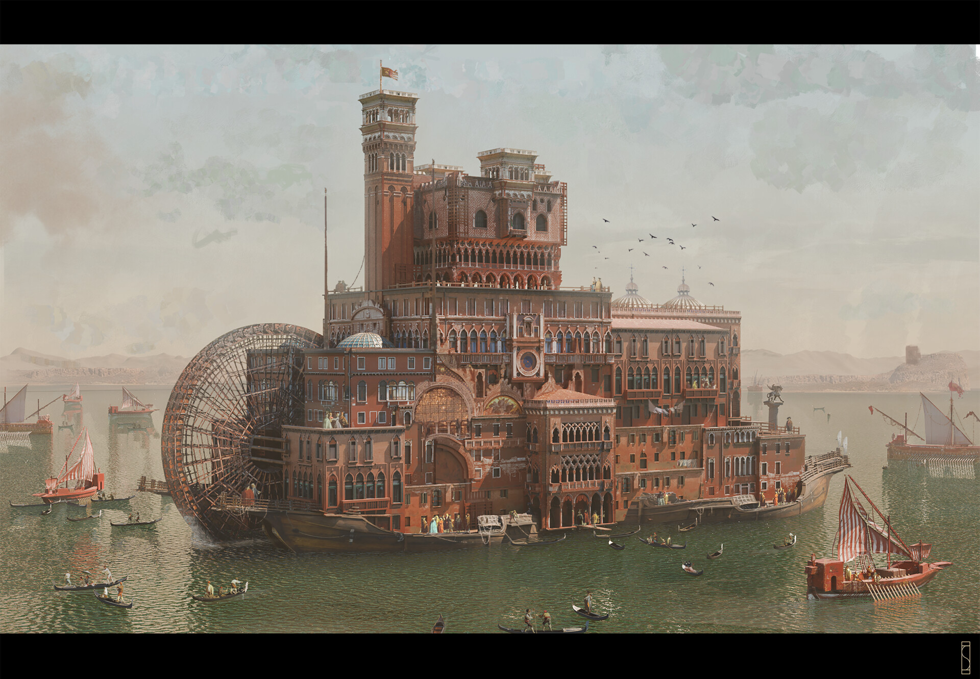 ArtStation - Ark in the lagoon