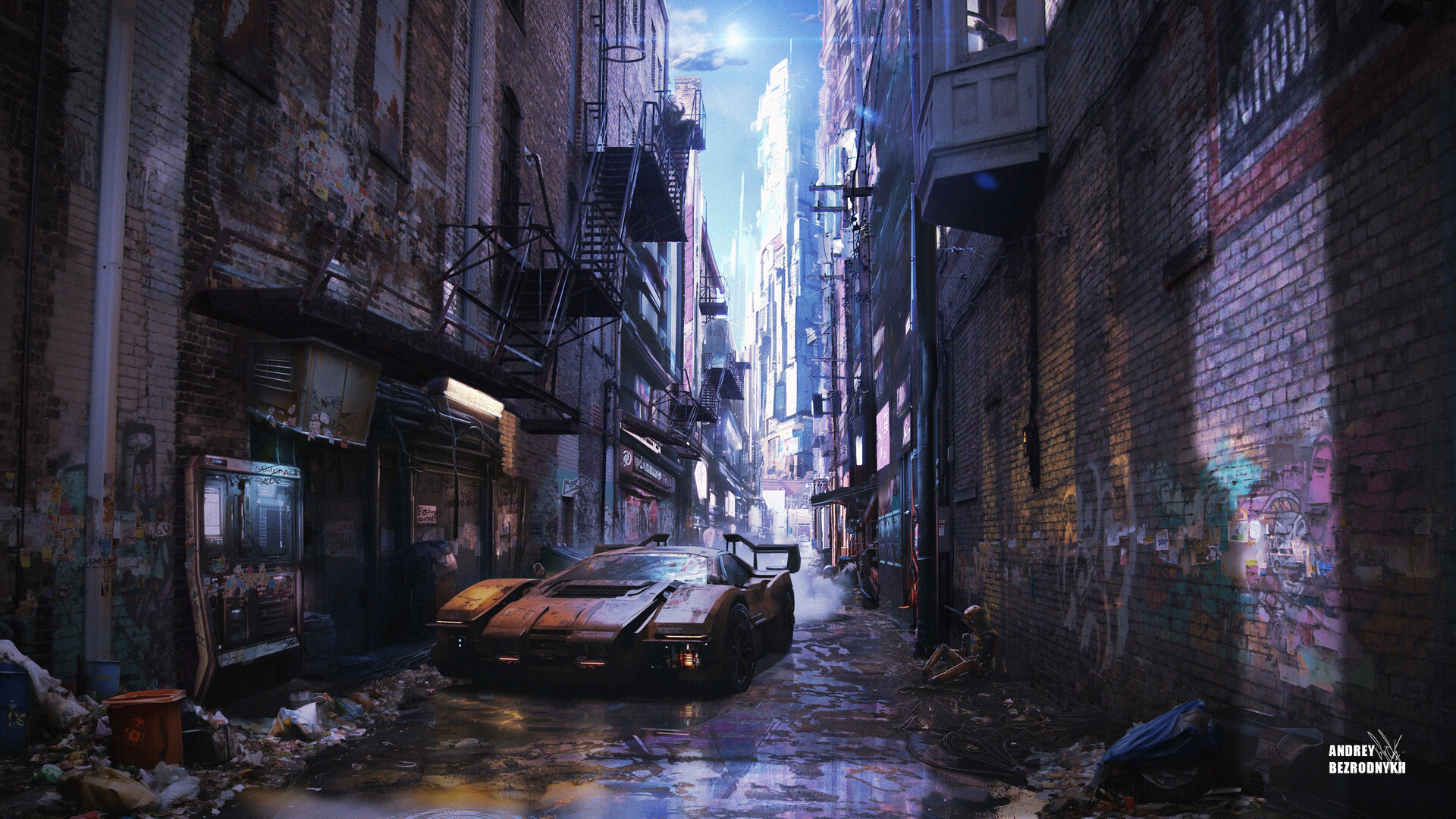 ArtStation - Alleyway