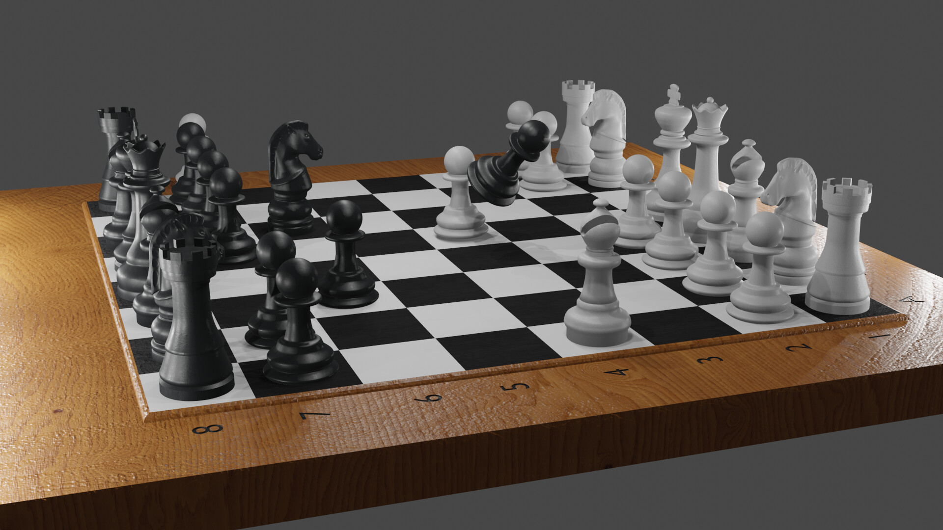ArtStation - Chess board