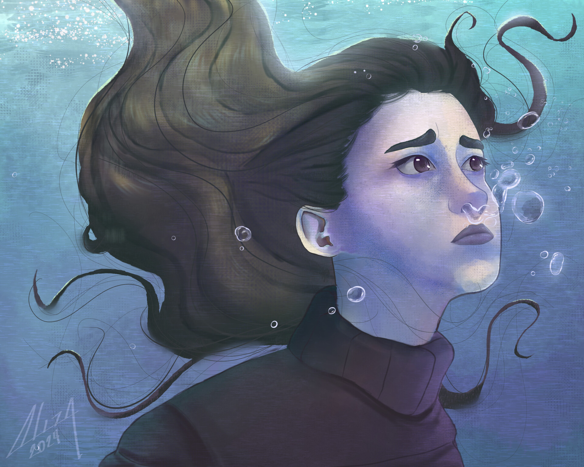 ArtStation - drowning II