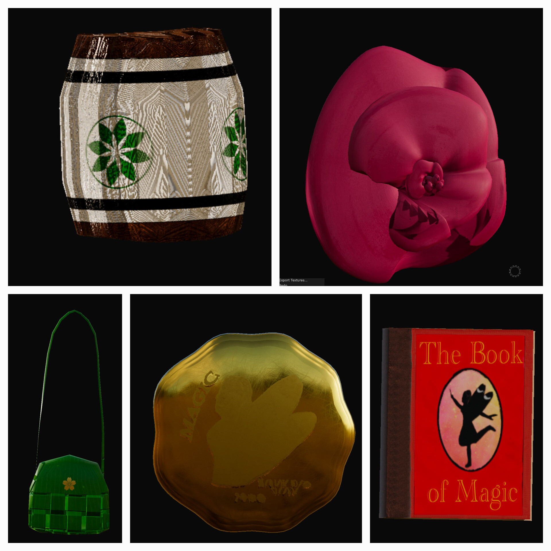 ArtStation - Fairy Treasure Tales Journeys: Video Game Project 3D Assets