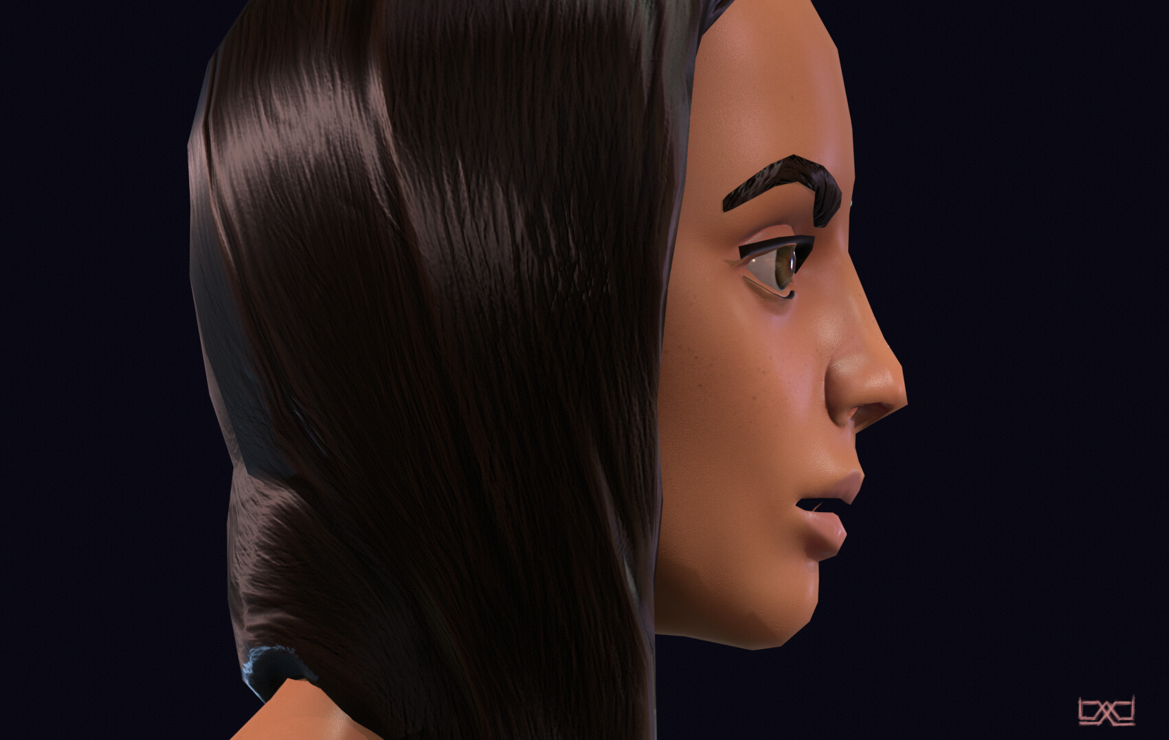 William Collins - Female Head Project