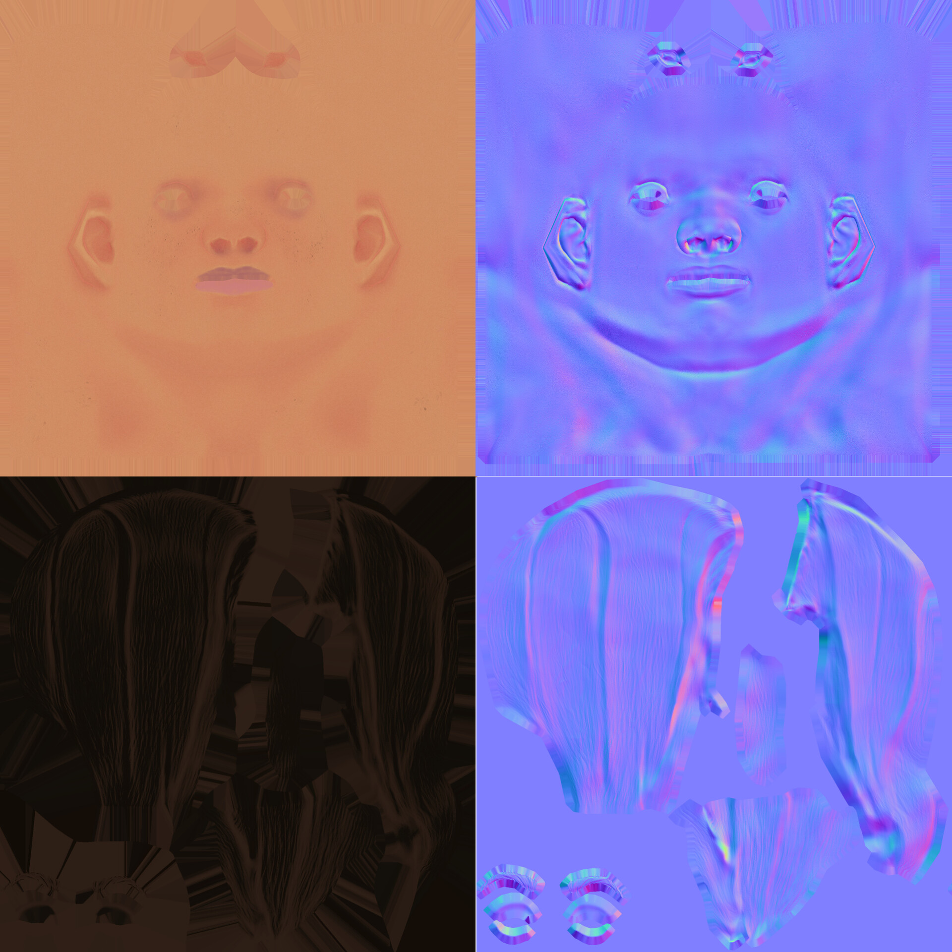 William Collins - Female Head Project