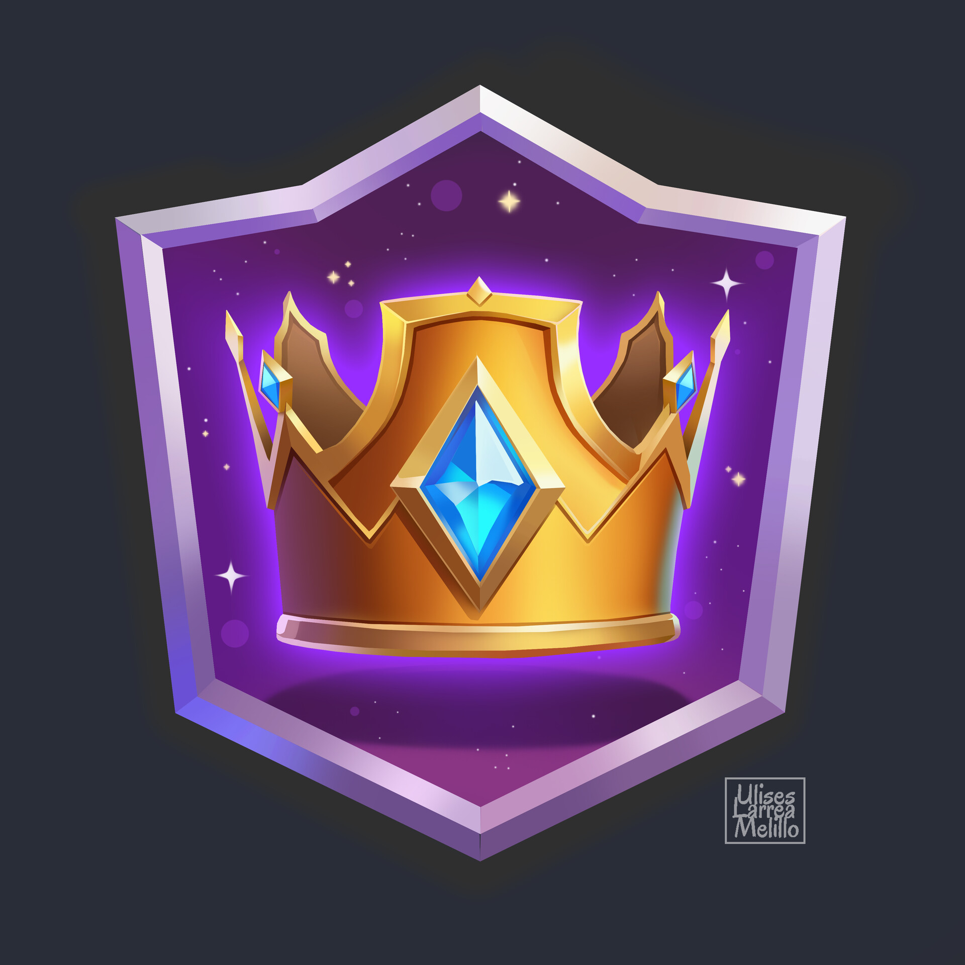 ArtStation - Crown remake 2024 vs 2019