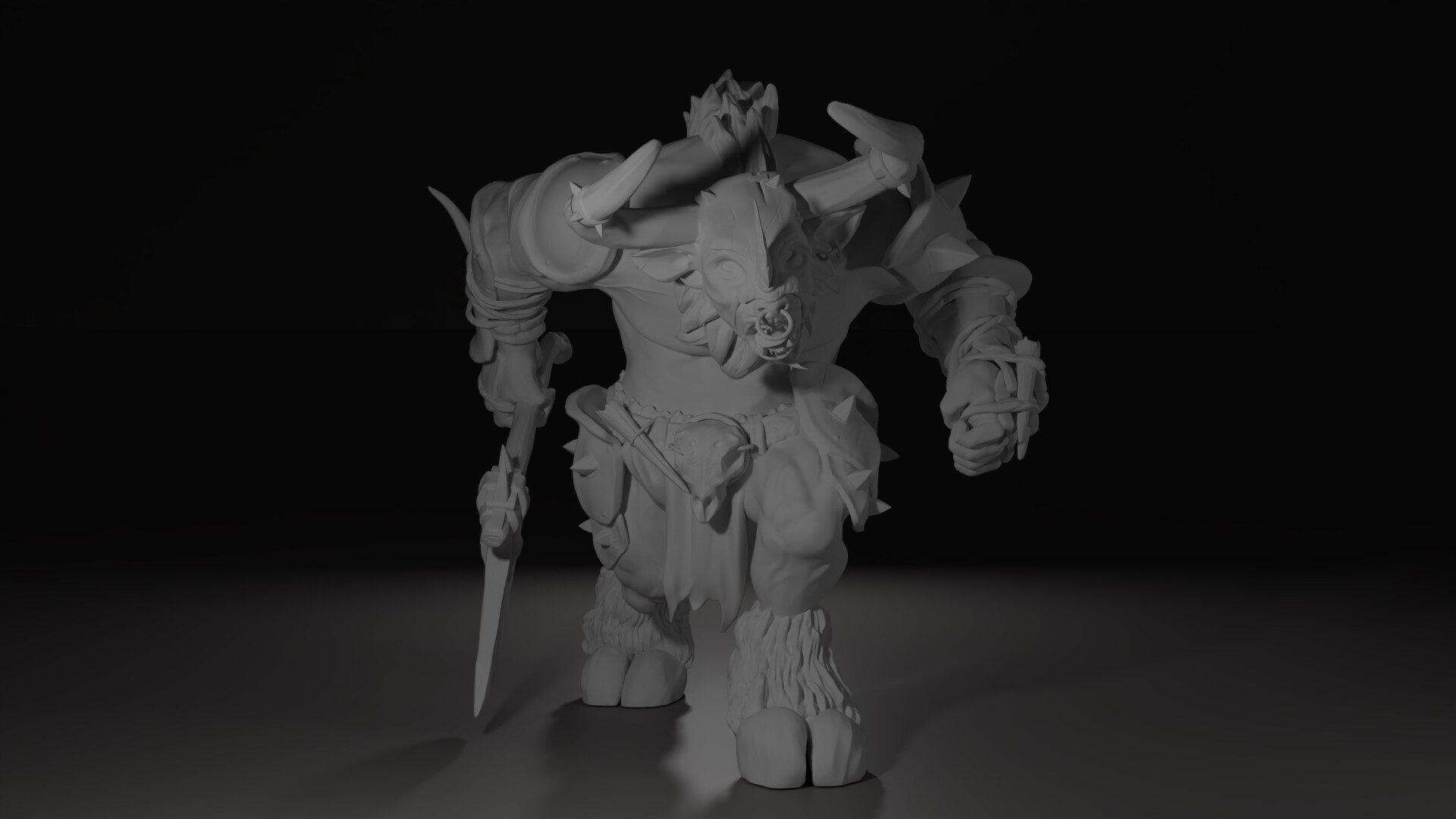 ArtStation - Minotaur DoomBull