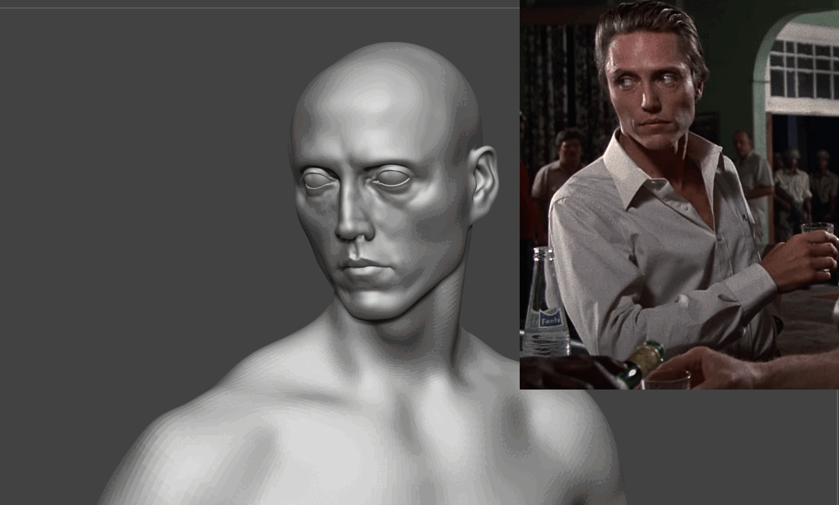 solid snake landing pose