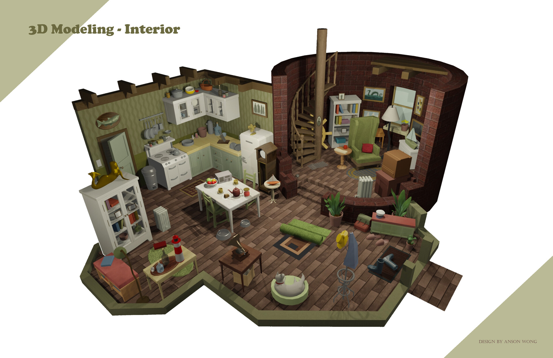 ArtStation - 3D Modelings