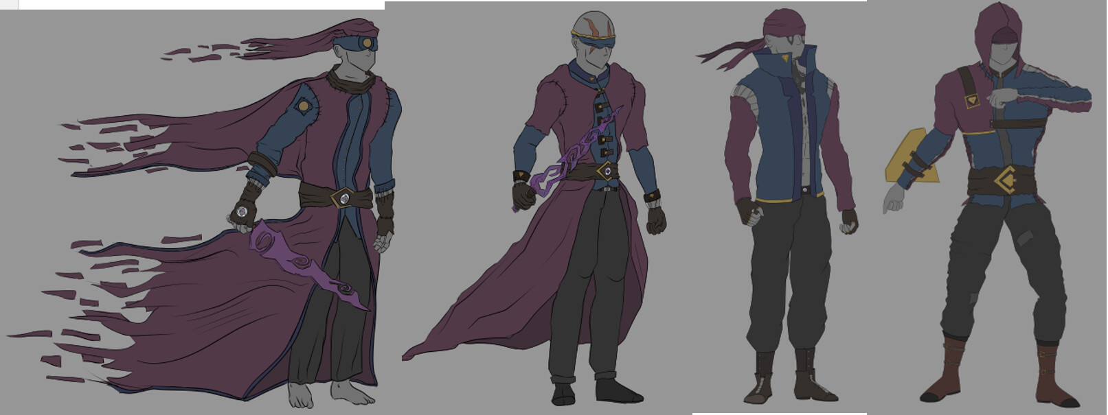 ArtStation - Fantasy, story based character concept practice