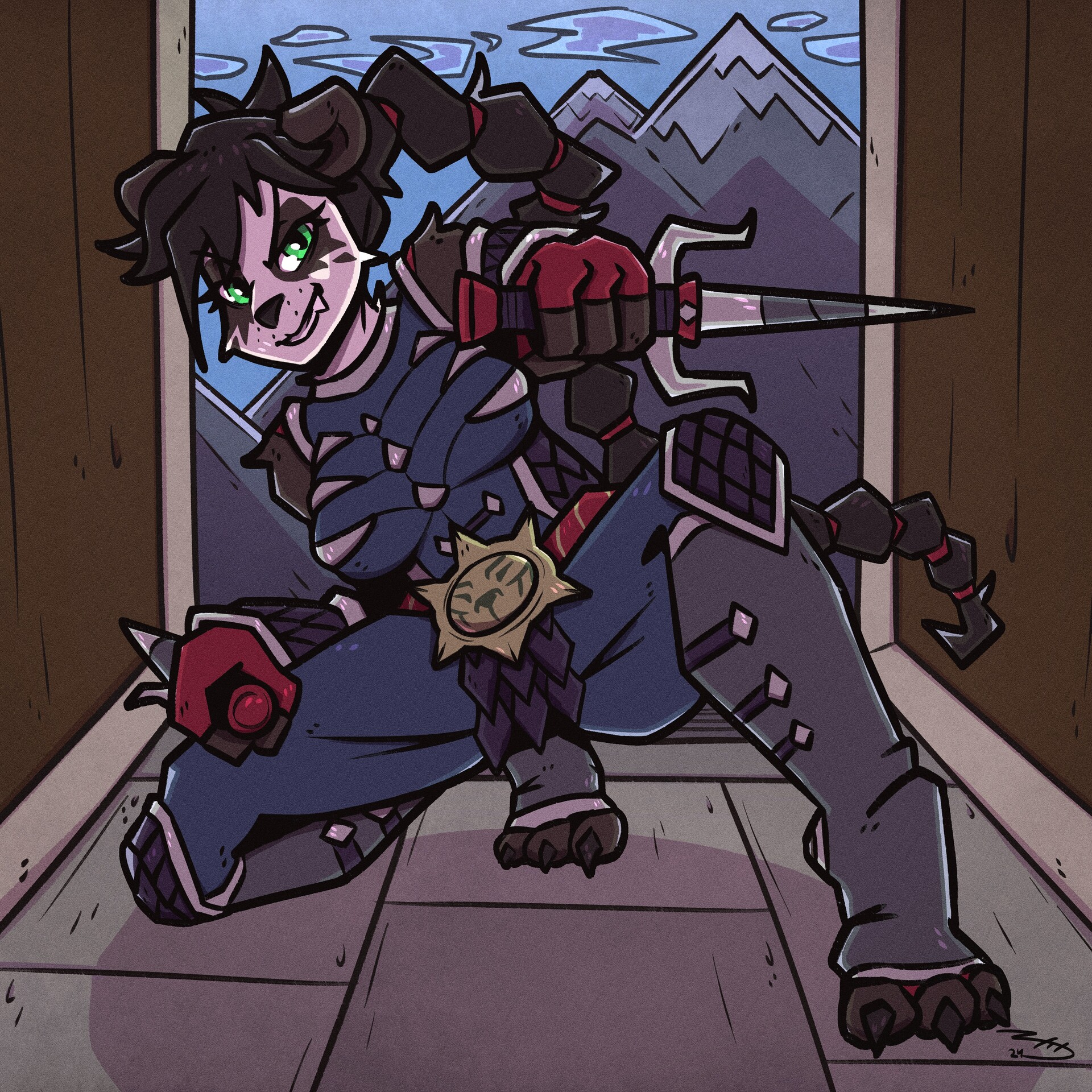 ArtStation - Taoshi, Wu Kao Assassin