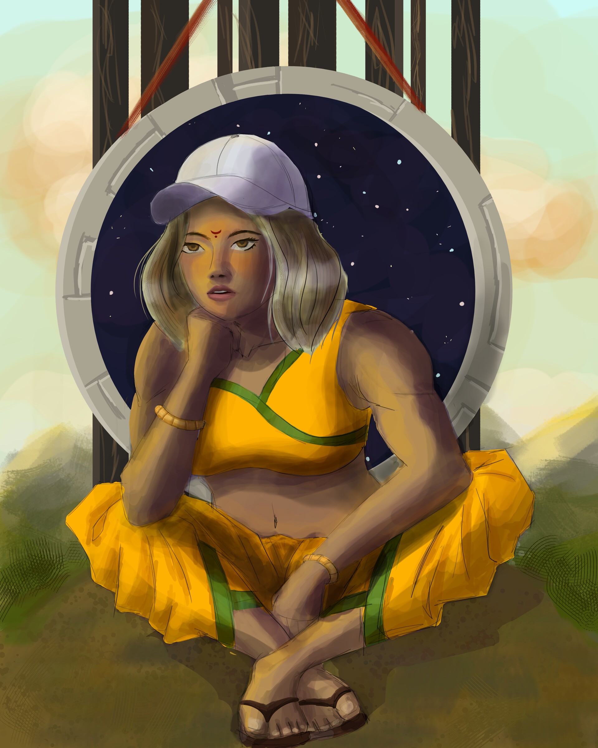 ArtStation - Girl- Different time