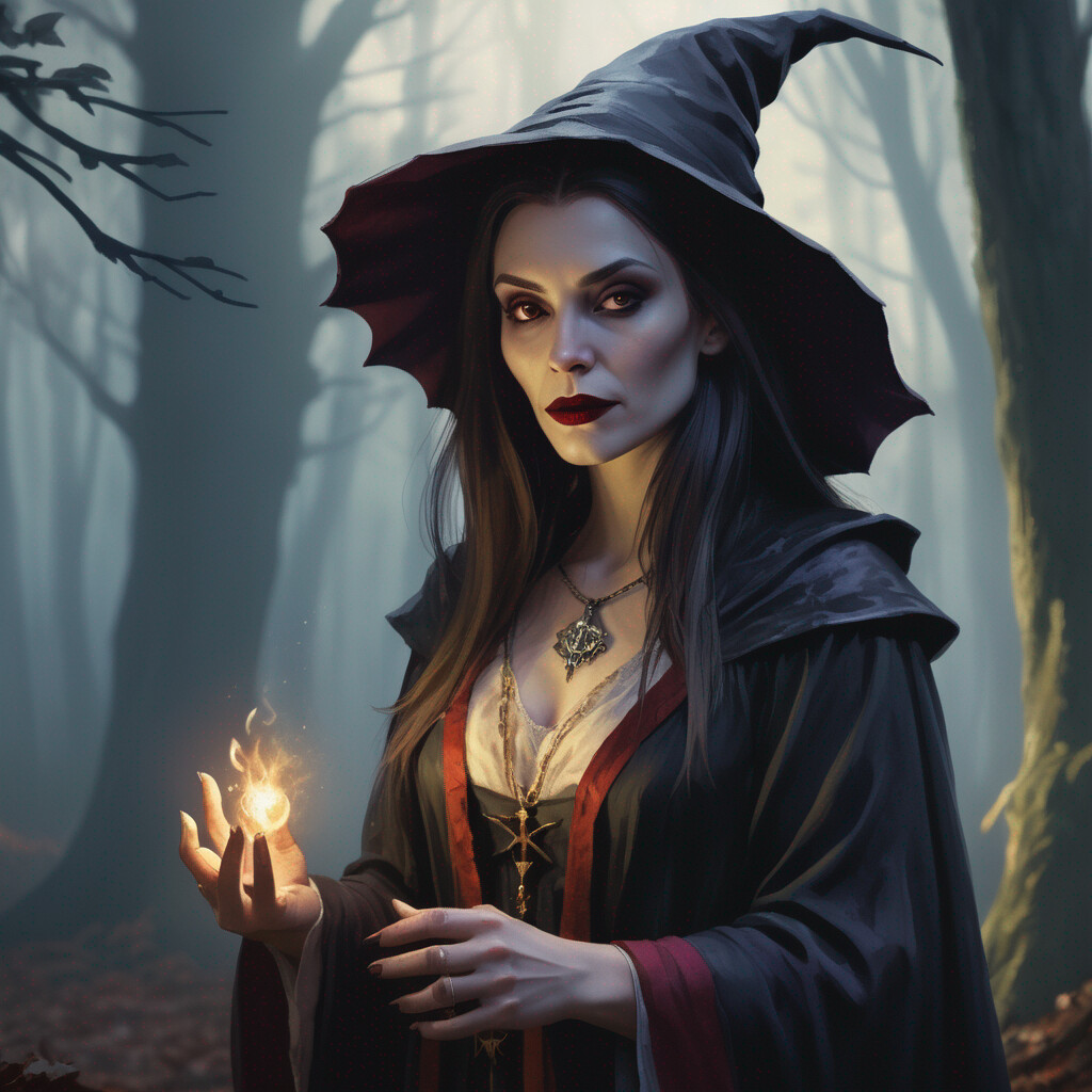 ArtStation - Vampire witch