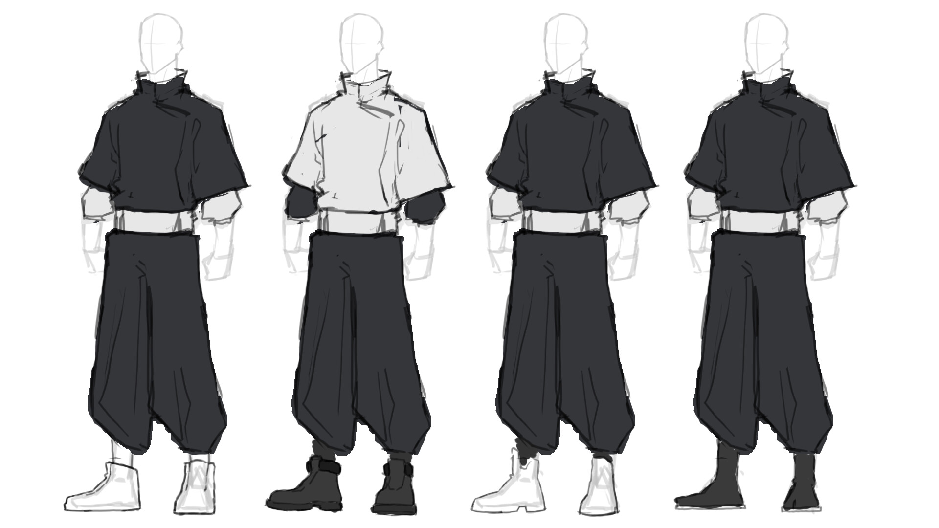 Mutua Mutuku - Jujutsu Kaisen Art Style Study