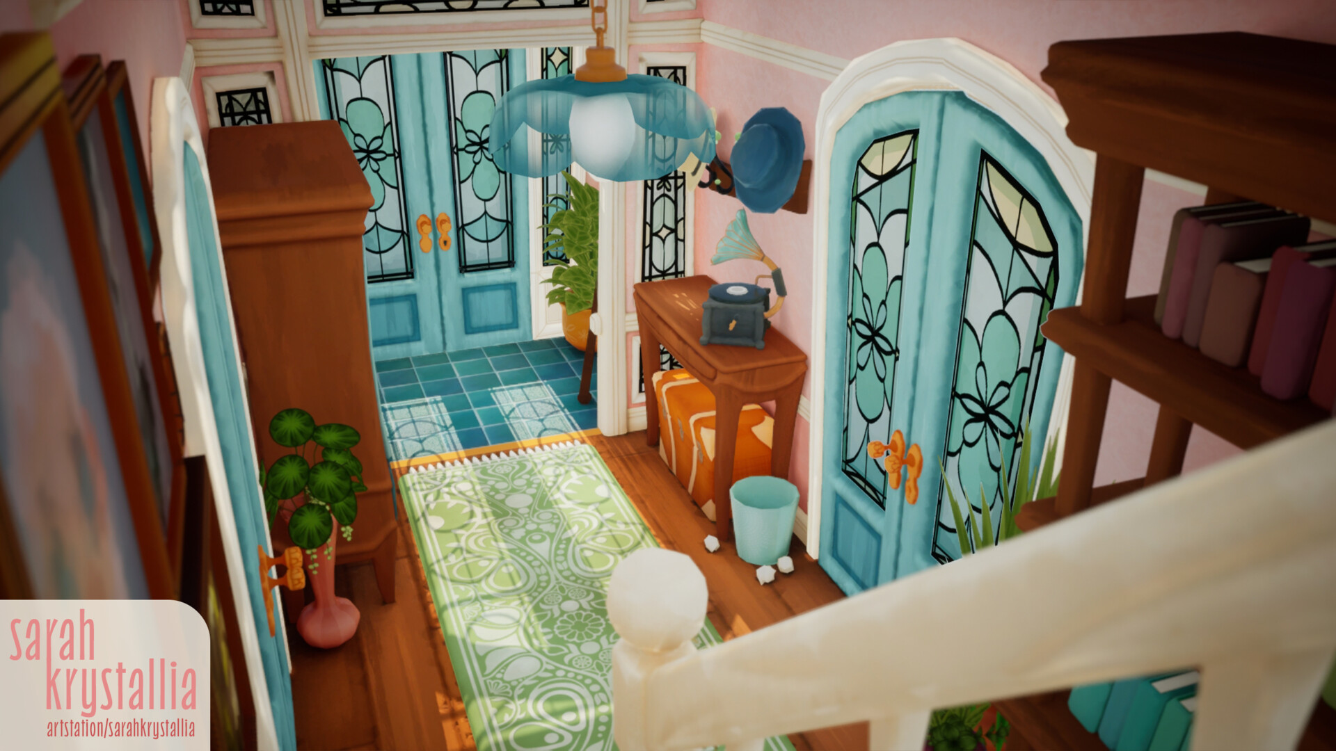 ArtStation - Victorian Entryway