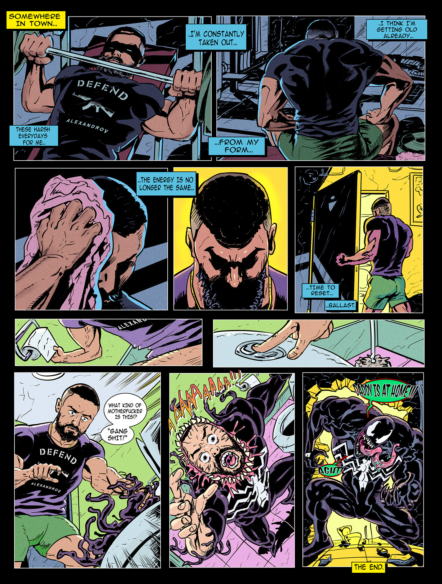 ArtStation - Venom (Alternative comics)