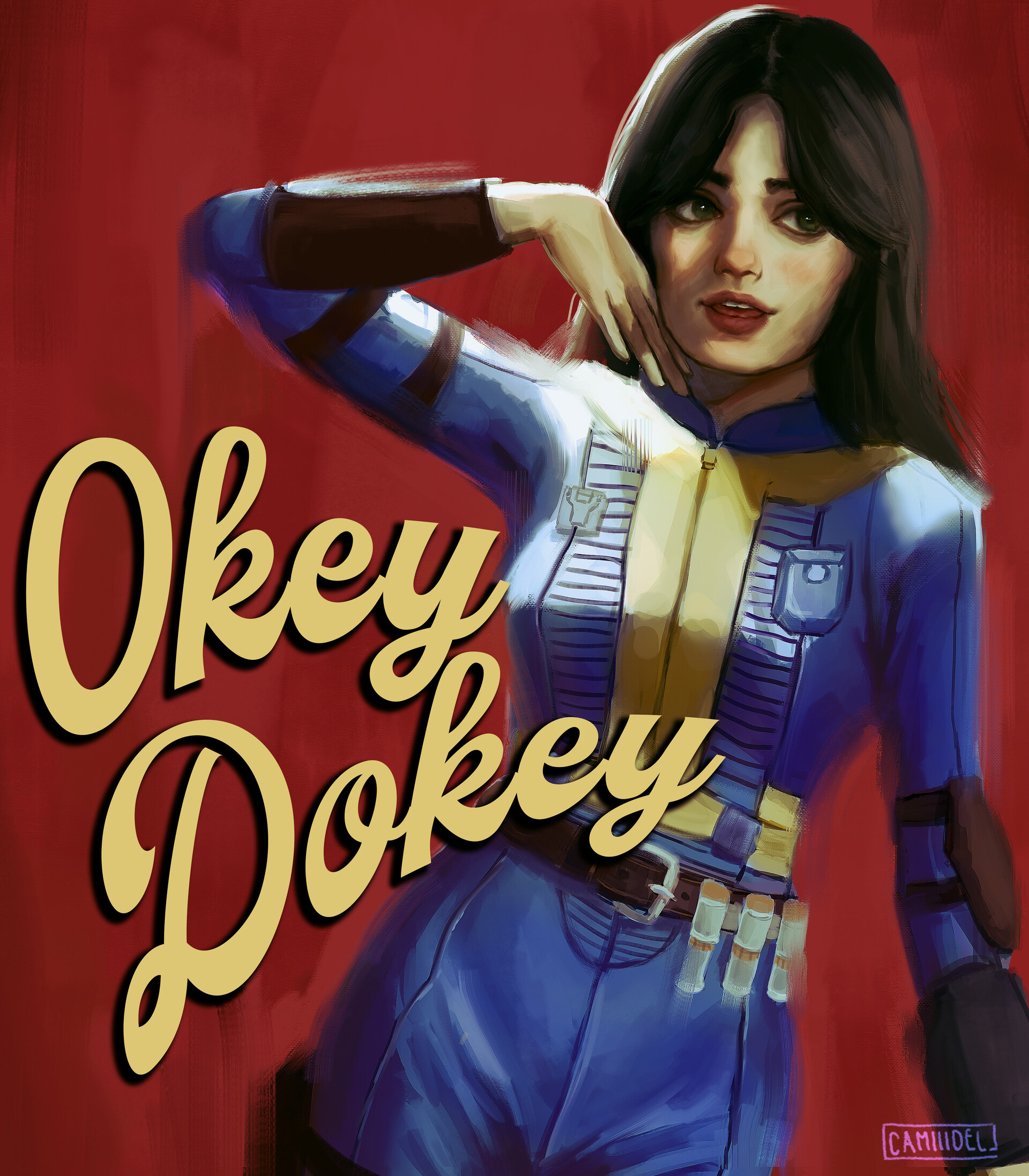 ArtStation - Lucy from Fallout (Fanart)