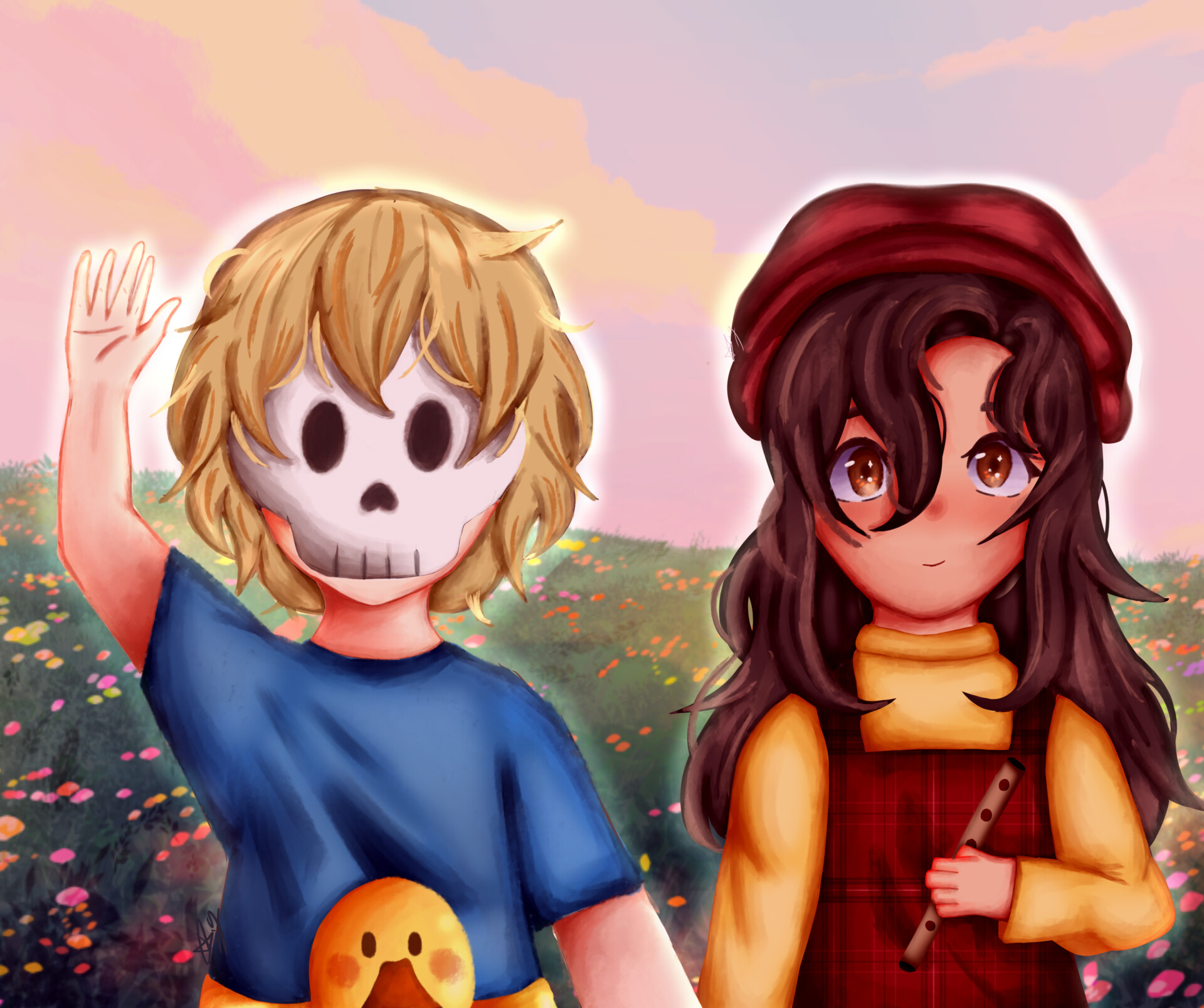 ArtStation - Chayanne and thalula QSMP