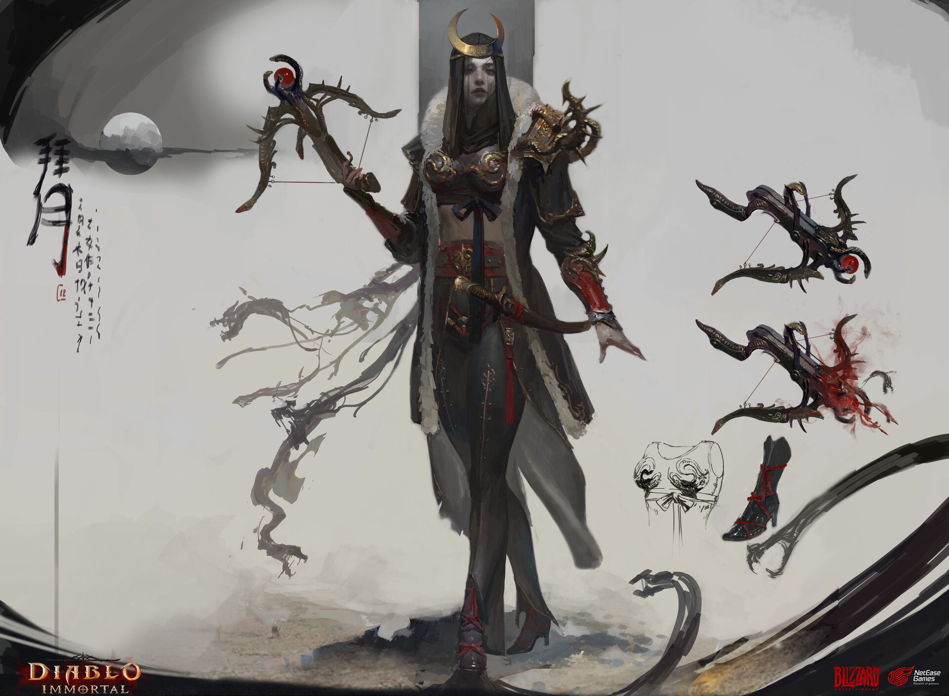 pydna . - Diablo immortal-"Moon Bishop" Cosmetics(IP collaboration)