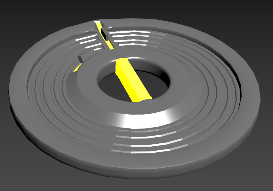 ArtStation - Mysterious Disc Device