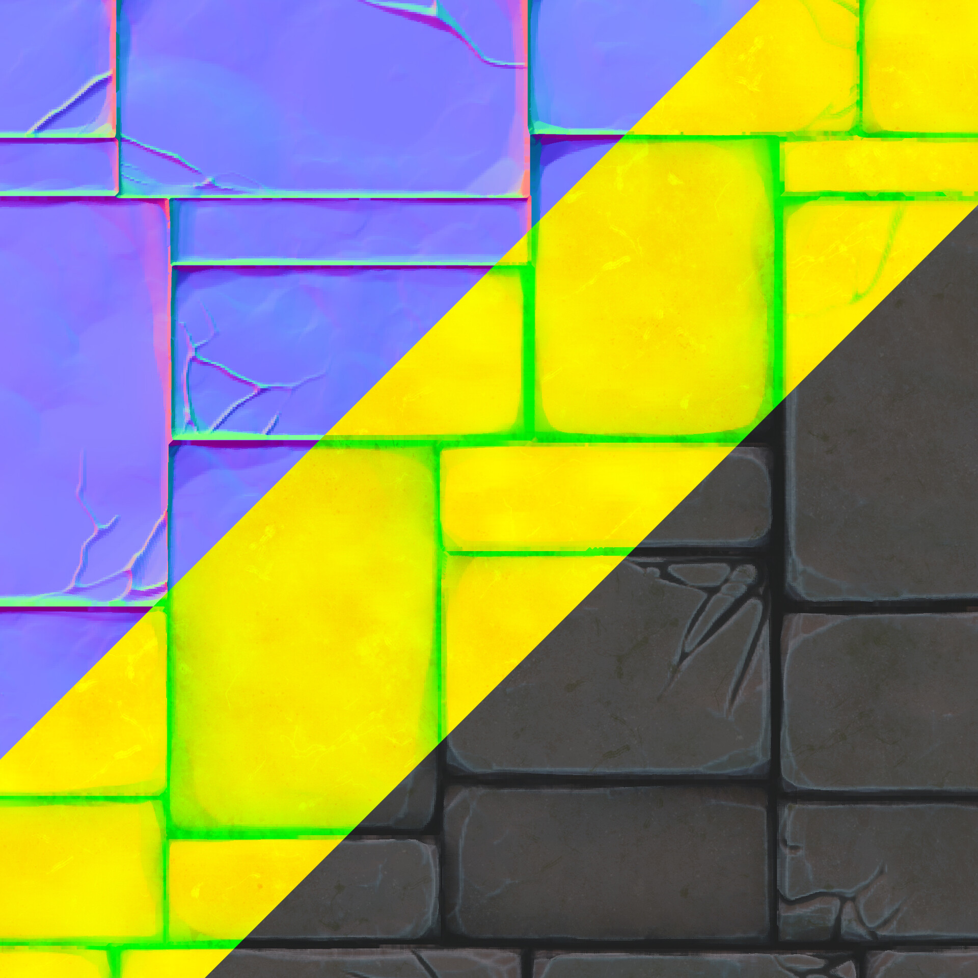 Justin Ng - Sanctum: Stylized Trim Sheets