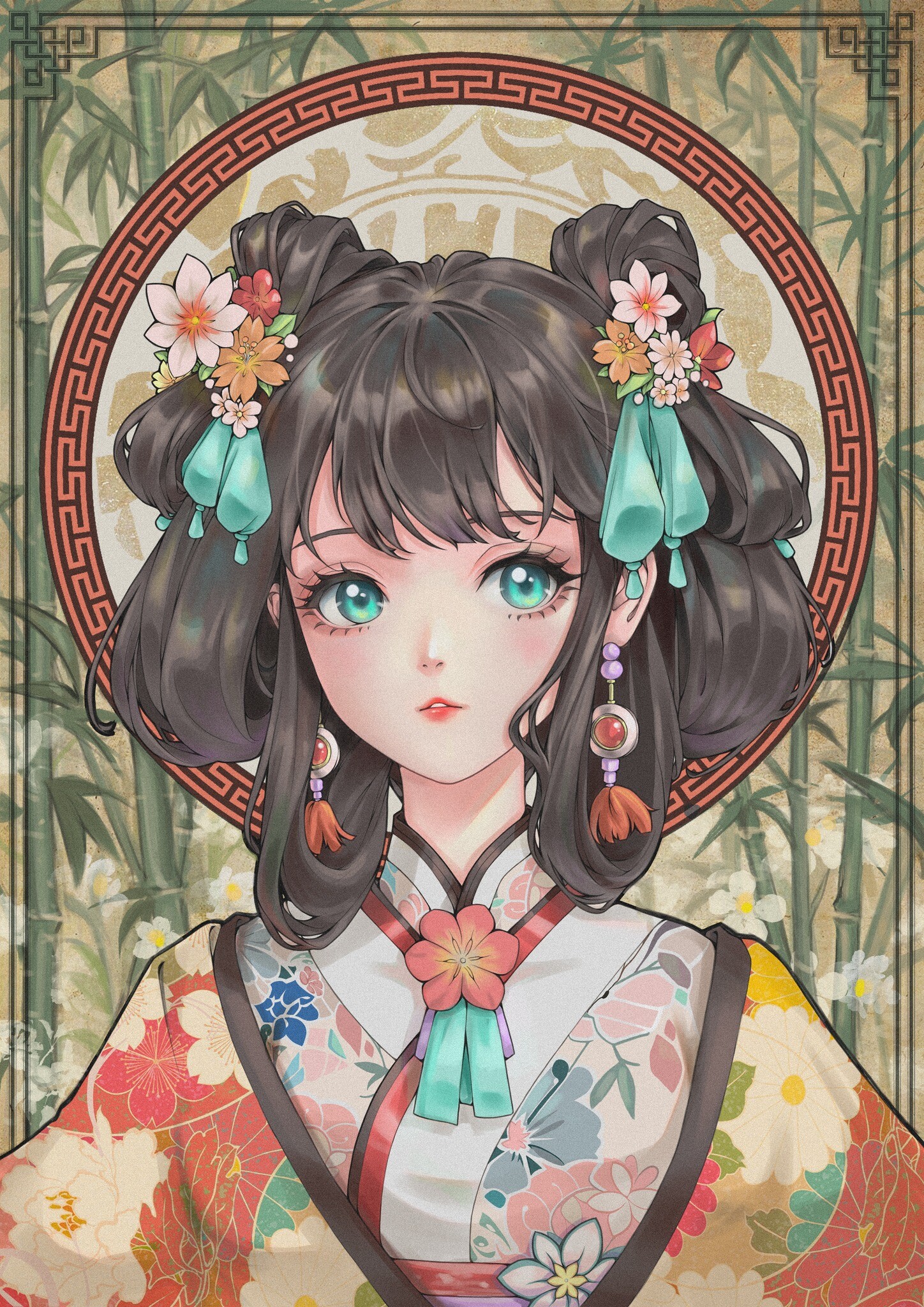 ArtStation - bamboo Girl