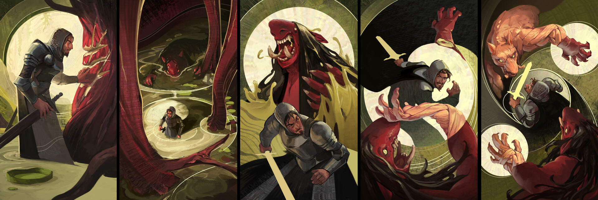 Daniel Carrai - Swamp Deck - The Oracle Monster Generator