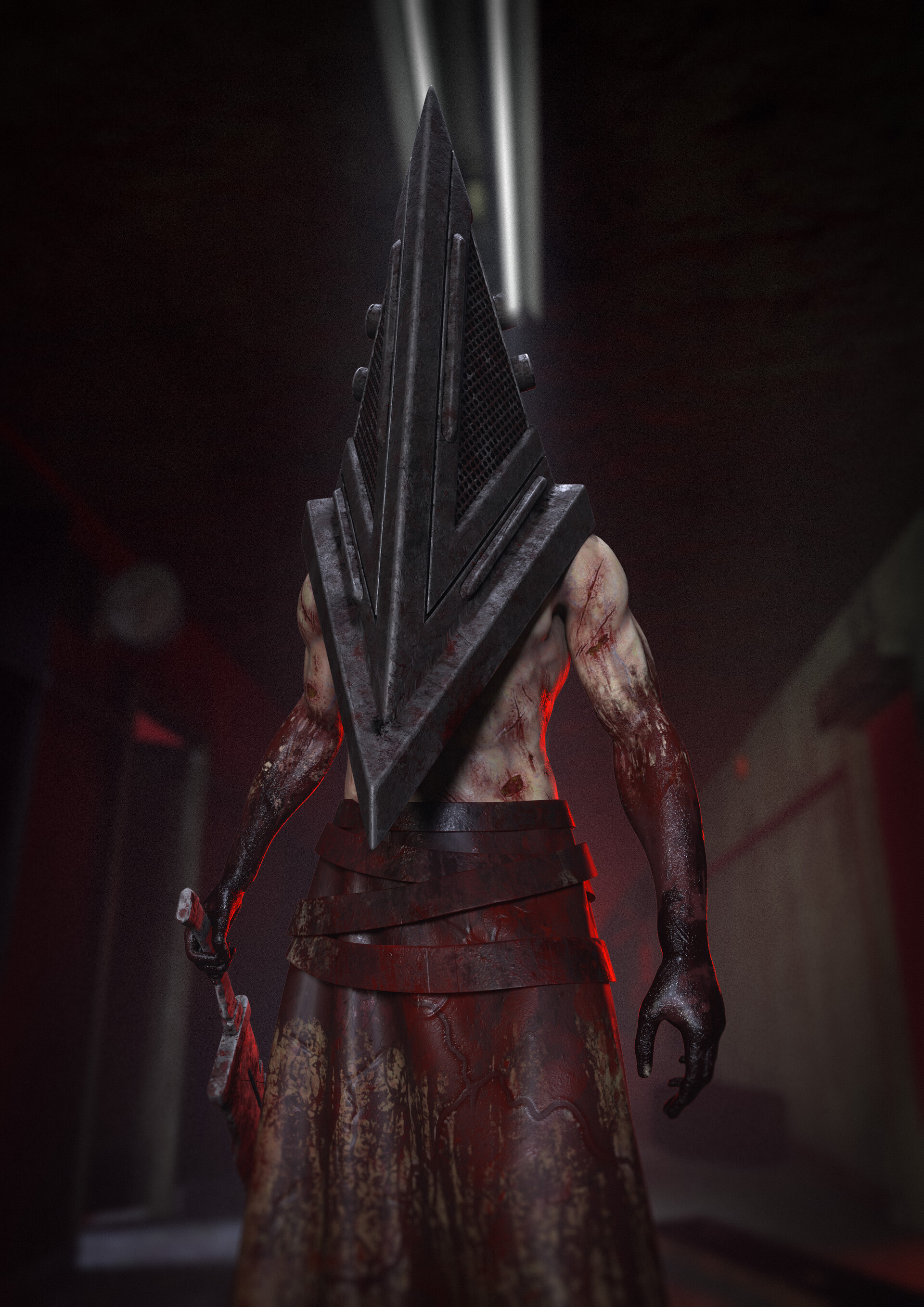 Silent Hill Homecoming Pyramid Head Einde Silent Hill Homecoming