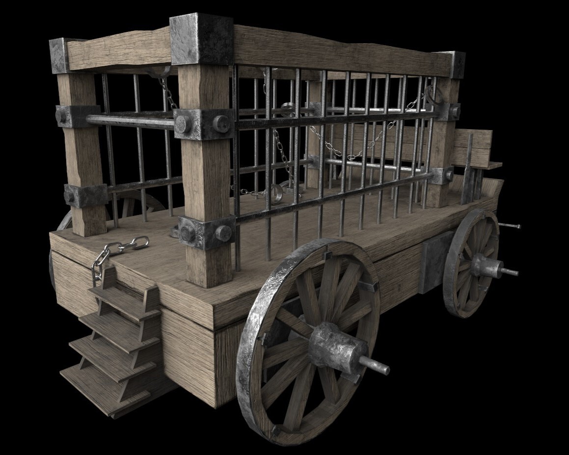 ArtStation - prisoner transport vehicle