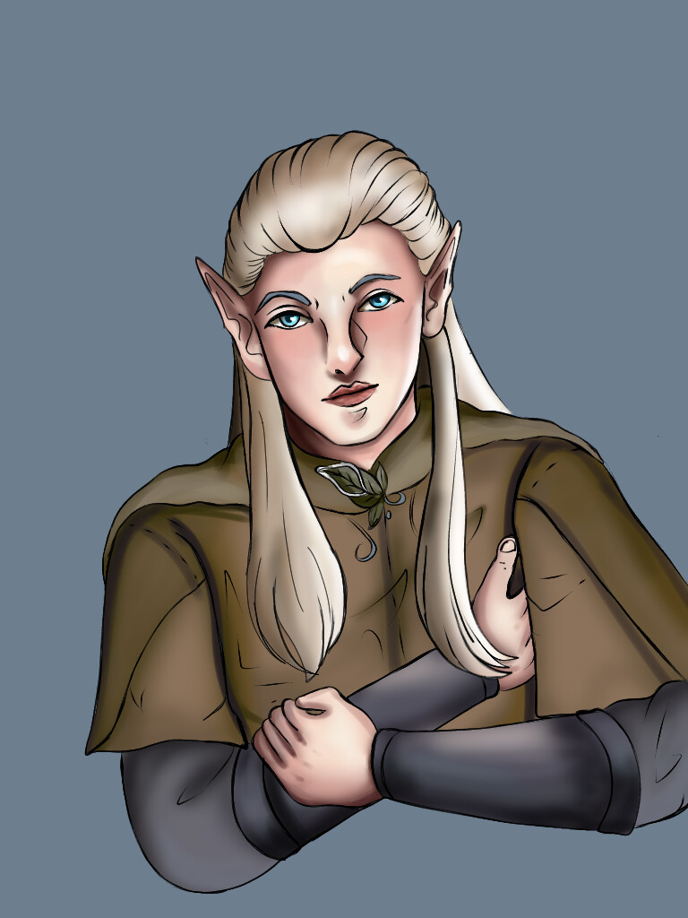 ArtStation - fanart legolas