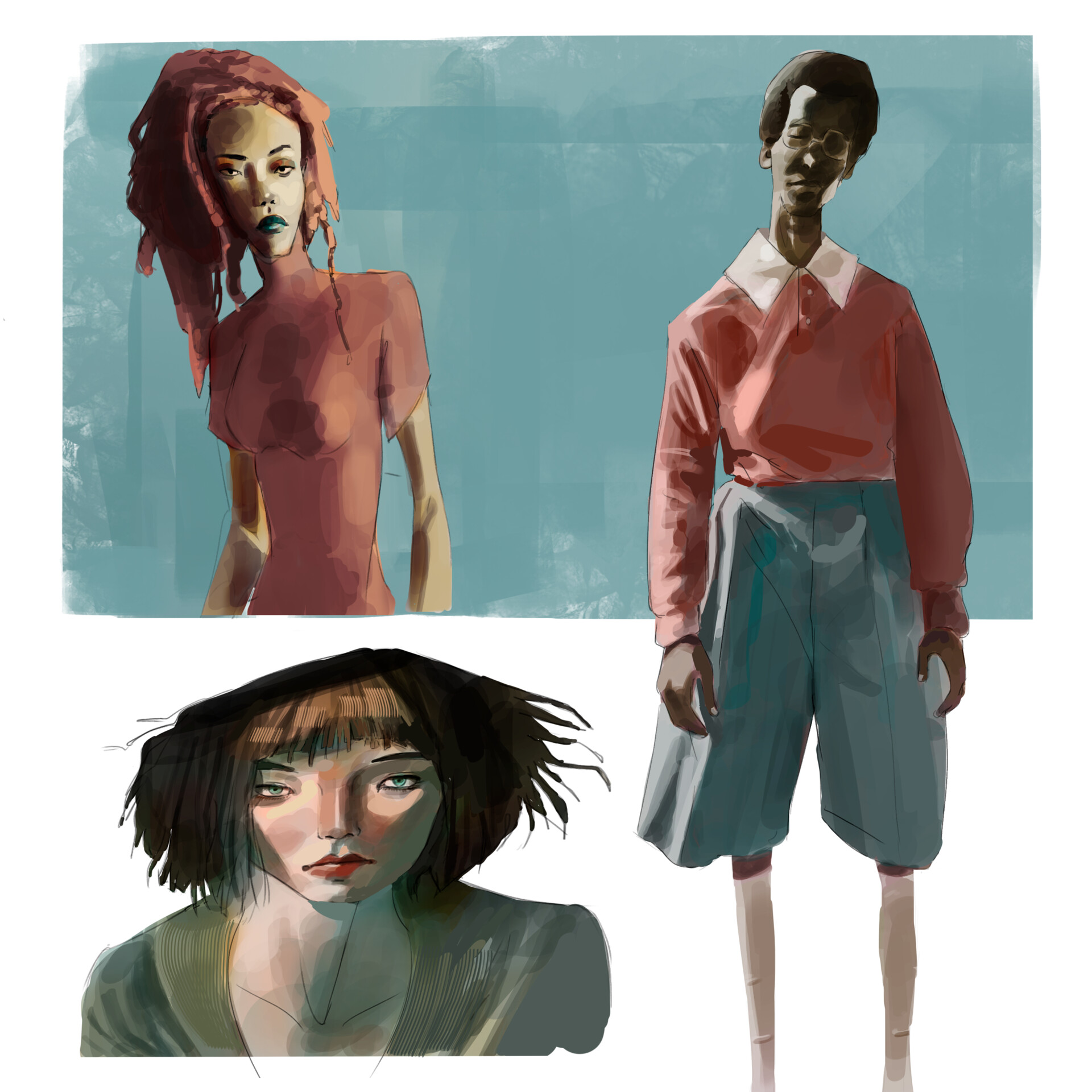 ArtStation - Character exercise