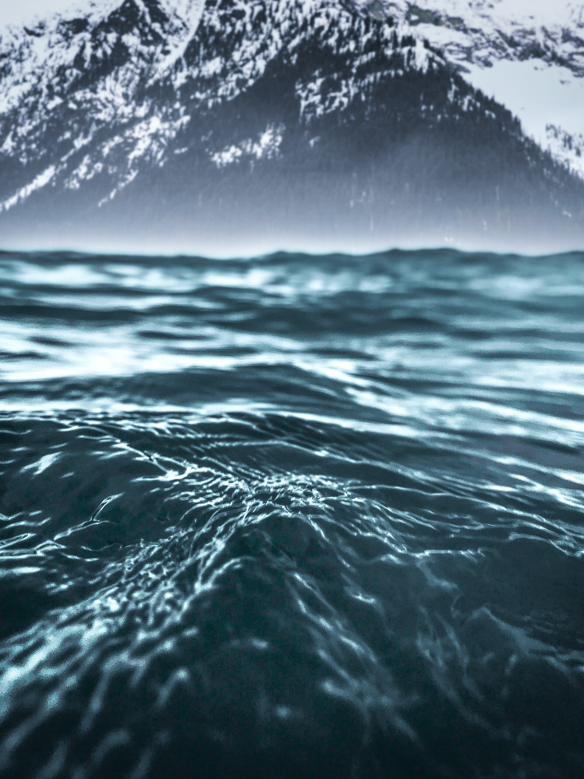 ArtStation - Photomontage: Cold sea
