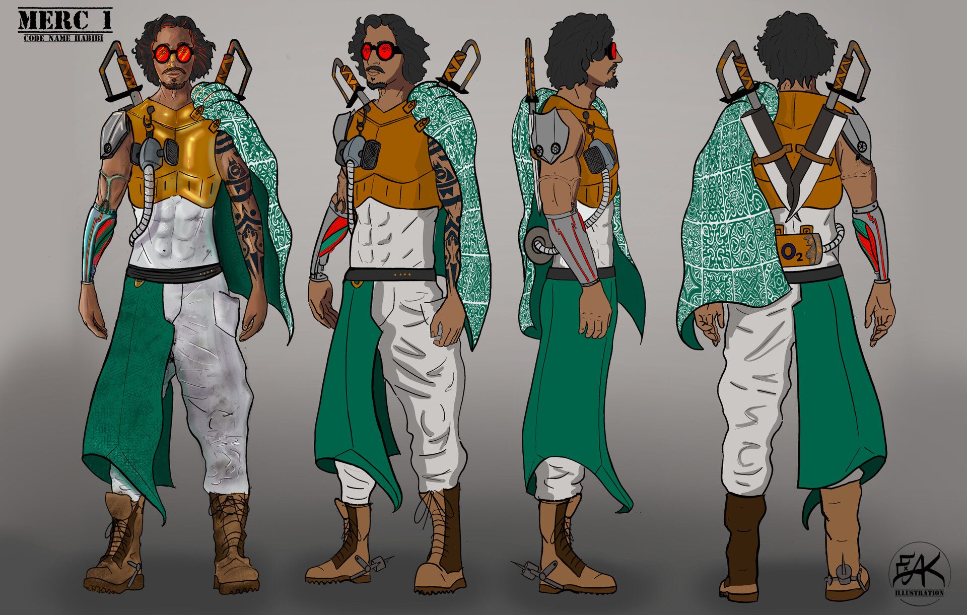 ArtStation - Helldog Mercenaries