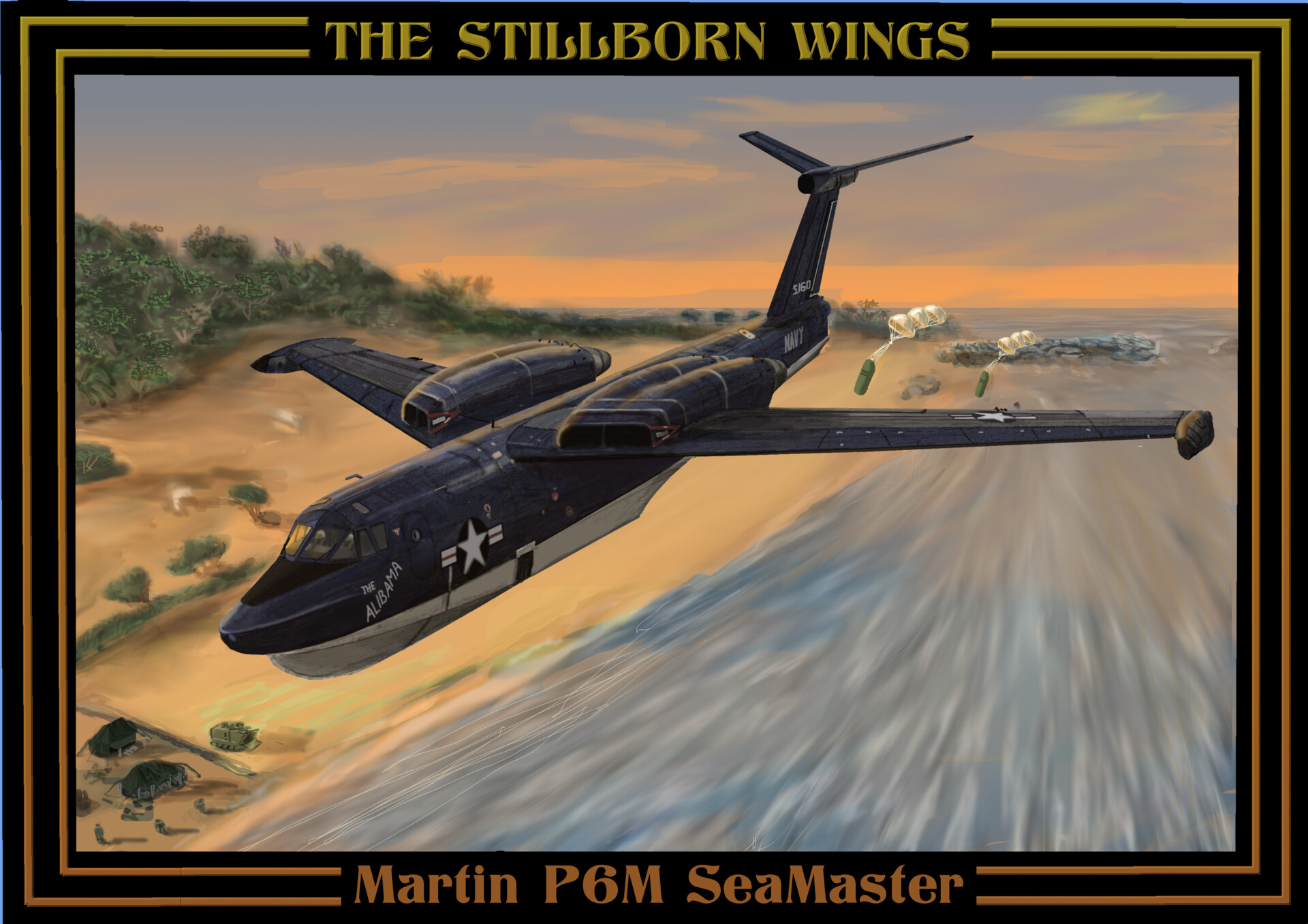 ArtStation - SW - Martin P6M SeaMaster