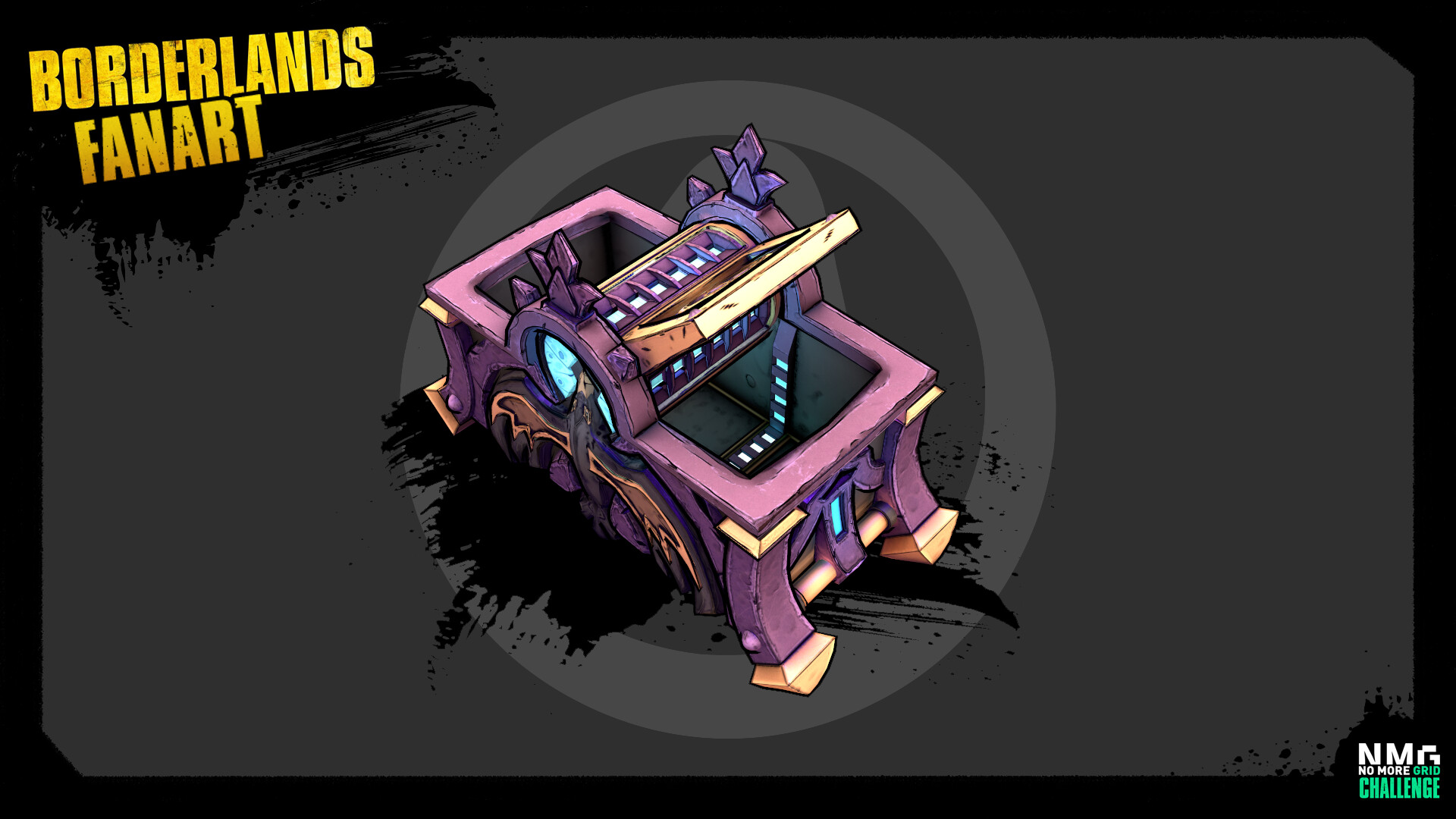 Sarah Menager - Borderlands 3 Chest (fanart) - NMG Challenge