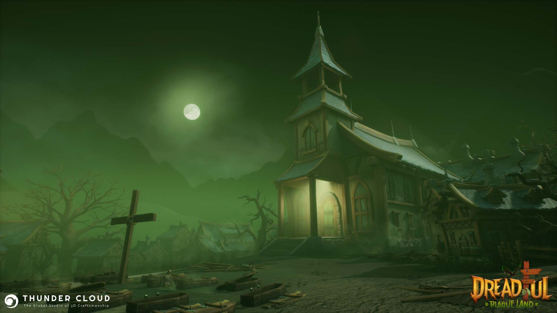 Thunder Cloud Studio - Stylized PBR 3D Environment - Dreadful Plague Land