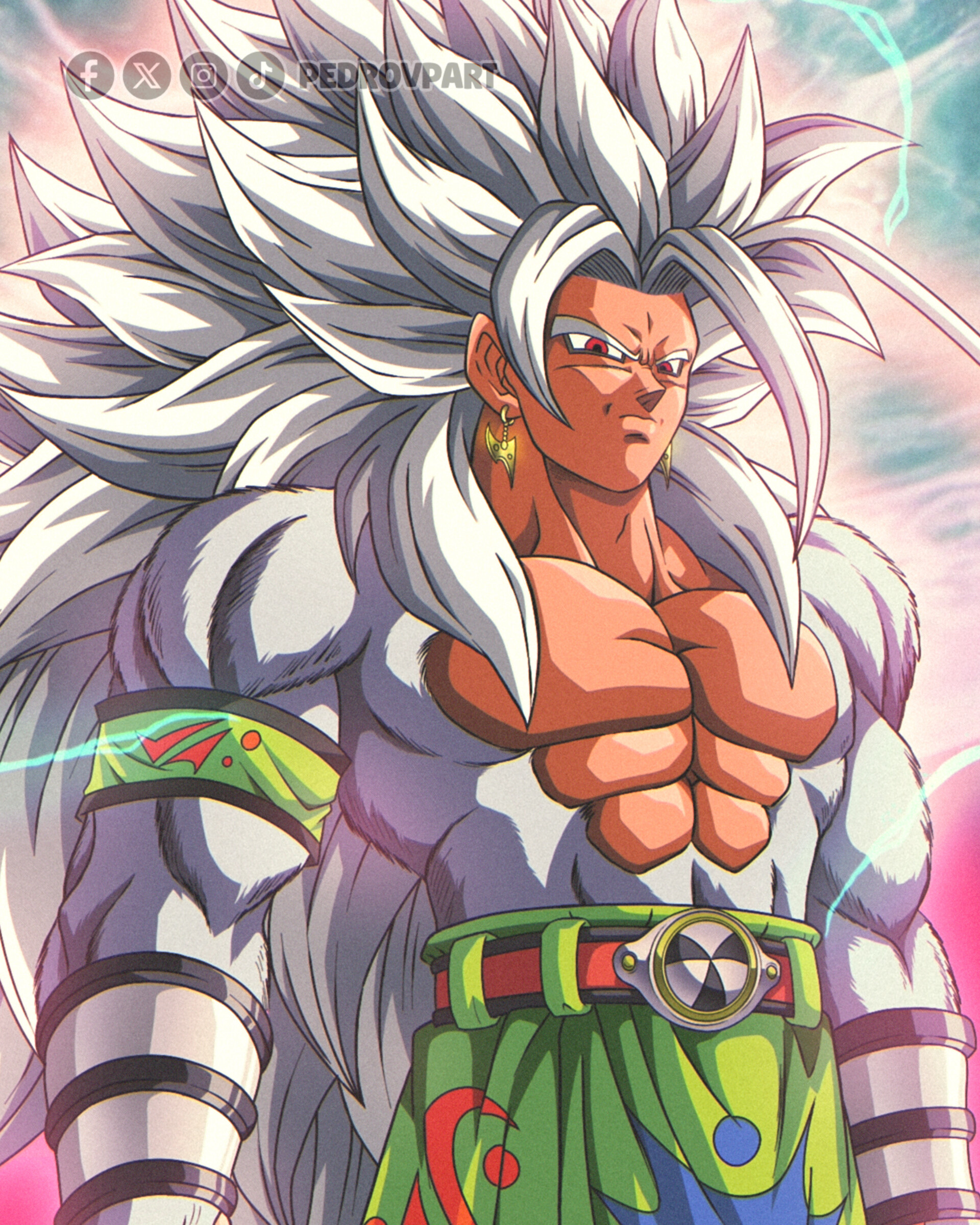 ArtStation - Goku SSJ 5 / TABLOS SPIRIT KILLER