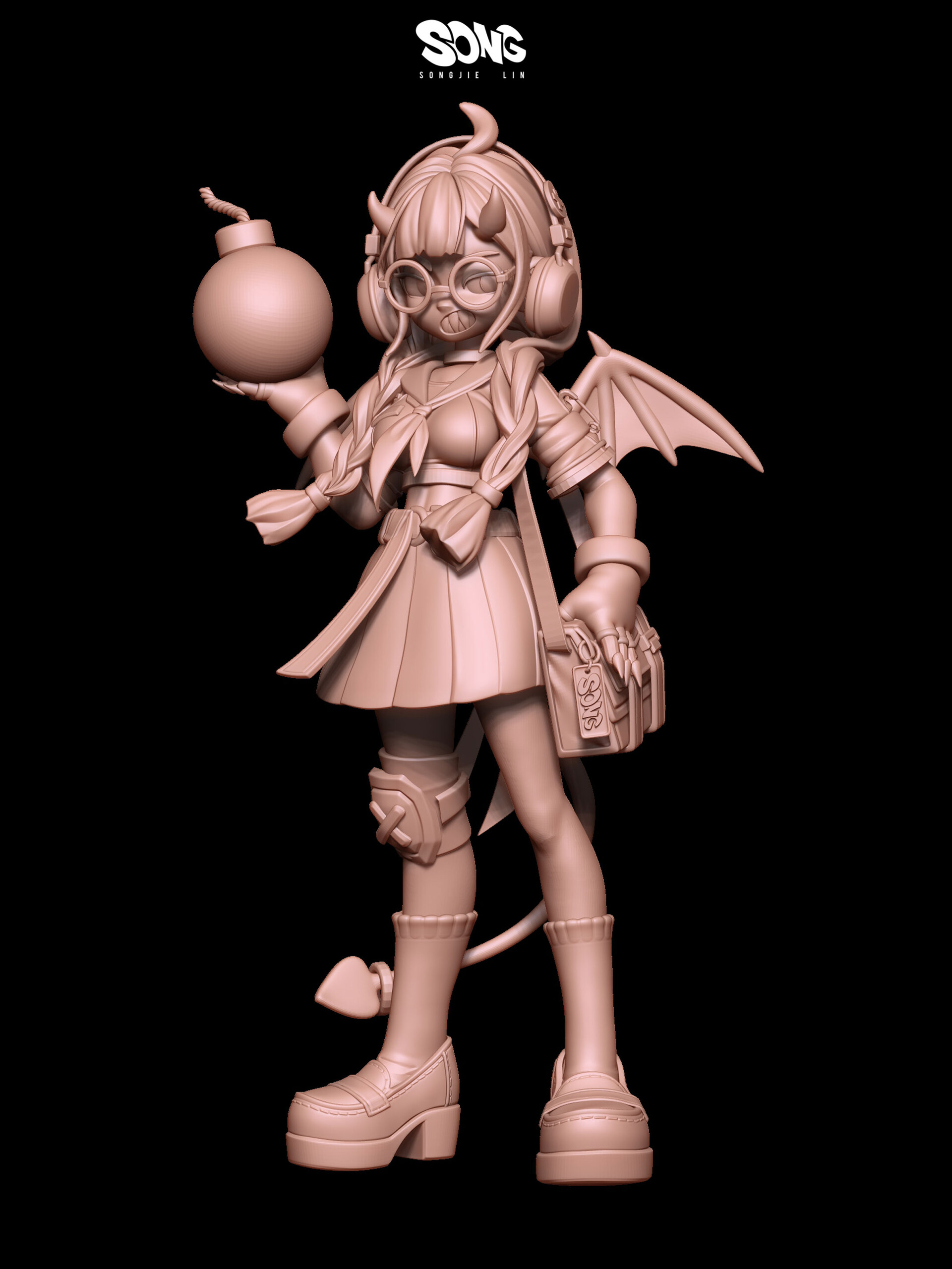 SONG JIE LIN - vol.018.暴躁学妹（Angry school girl）