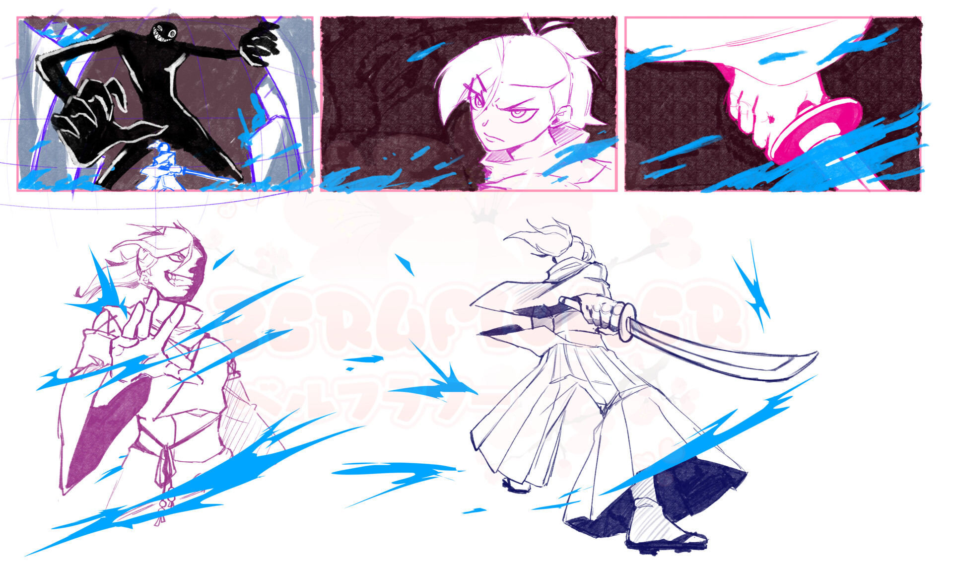 ArtStation - Mayday from Fire Force (Animated MV WIP)