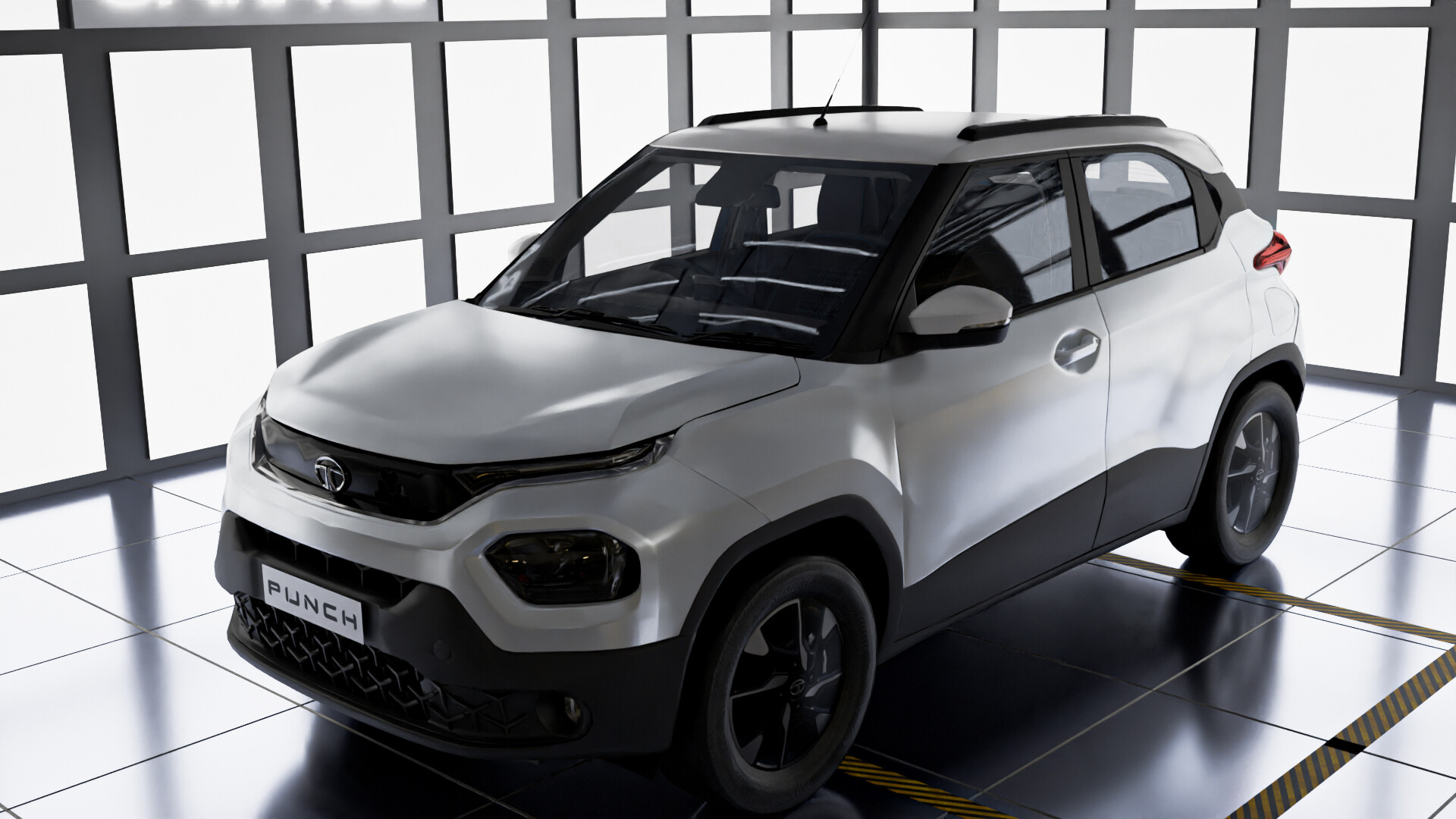 ArtStation - tata punch 3d car render
