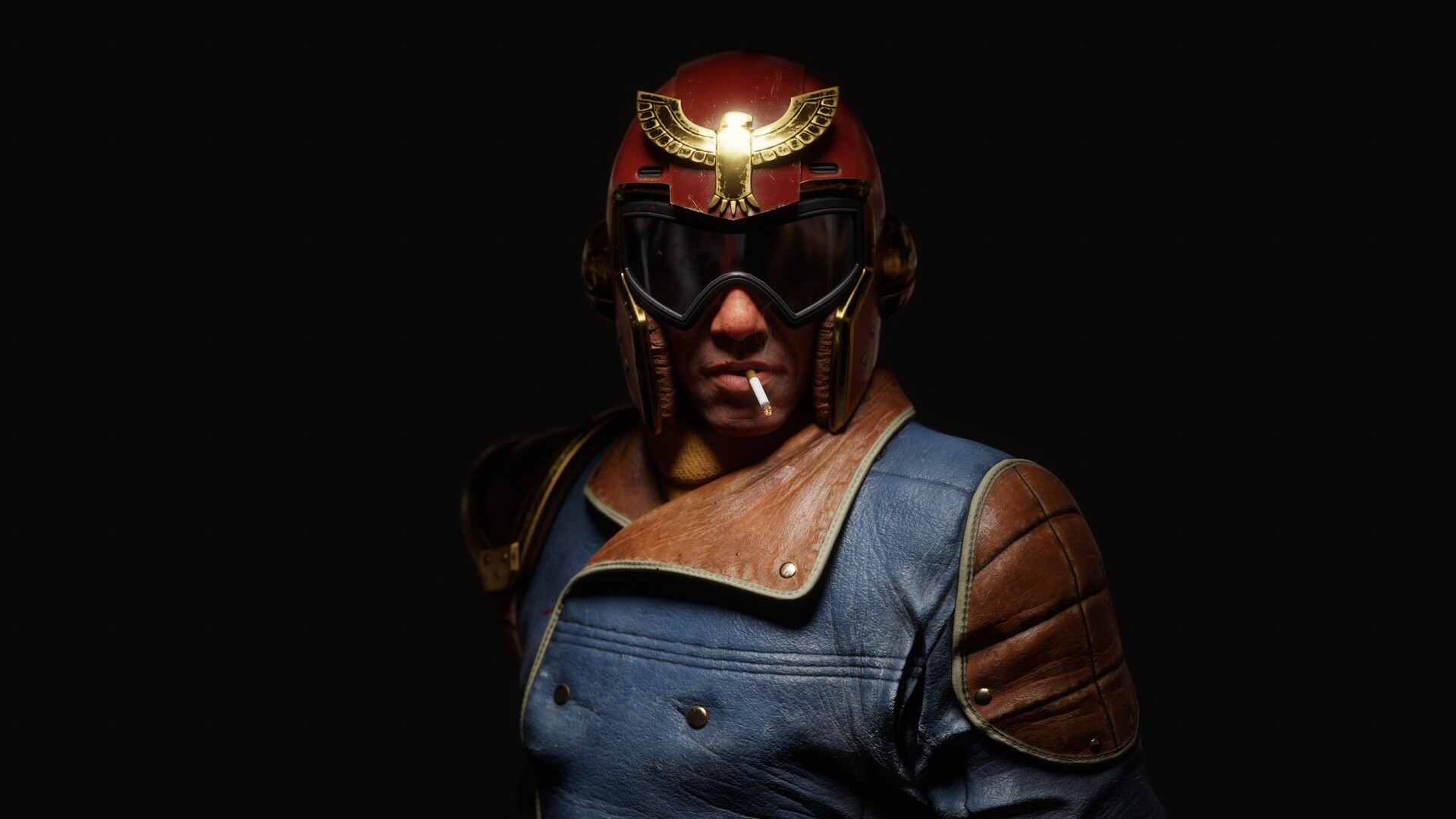 ArtStation - Captain Falcon (Fan Art)