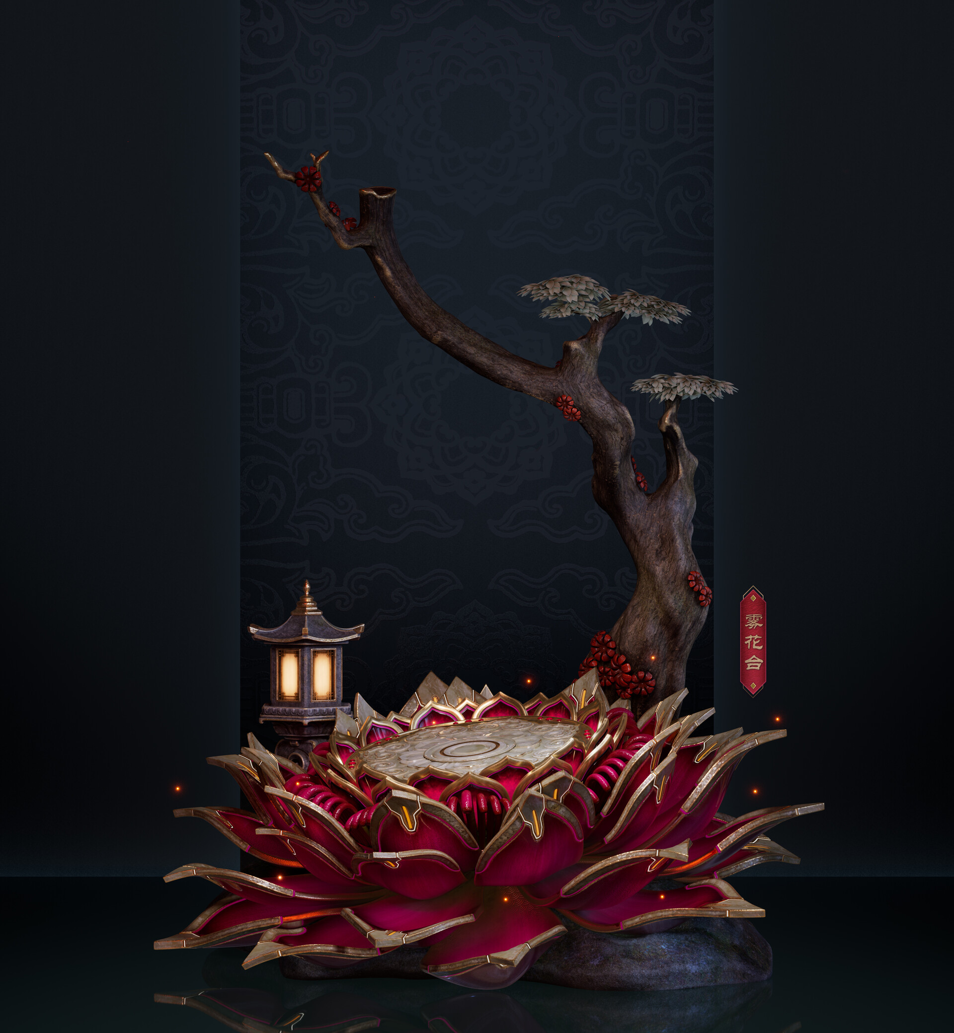 Junfeng Pan - 雾与落花