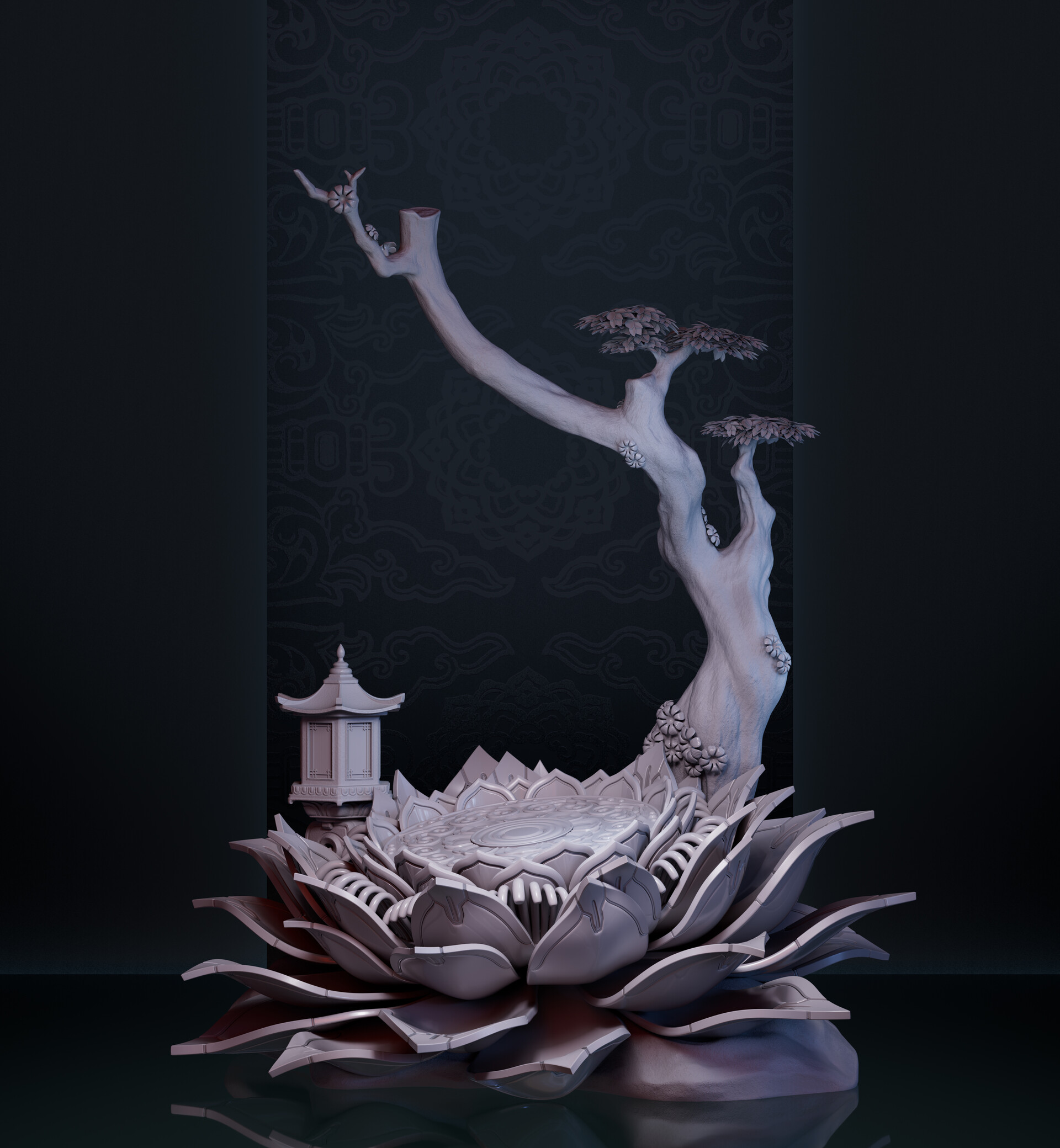 Junfeng Pan - 雾与落花