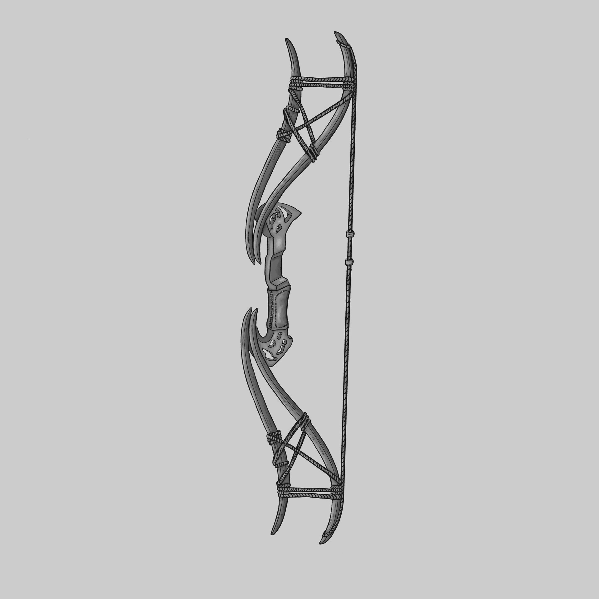 ArtStation - Fantasy Bow Concept